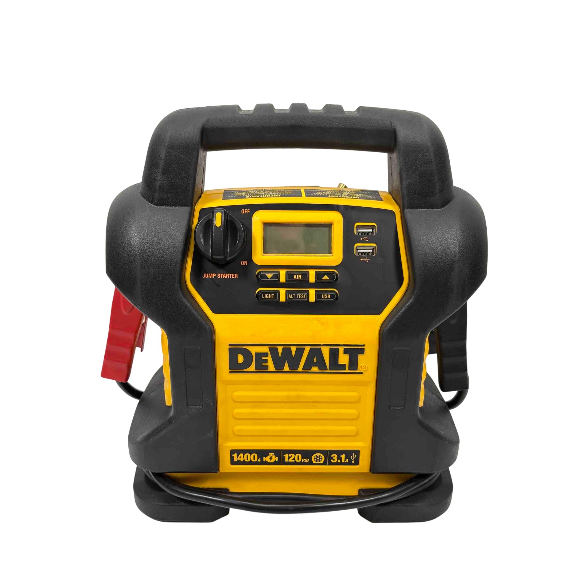 DeWalt DXAEJ14 1400 Peak Amp Portable Jump Starter/Digital Air Compressor