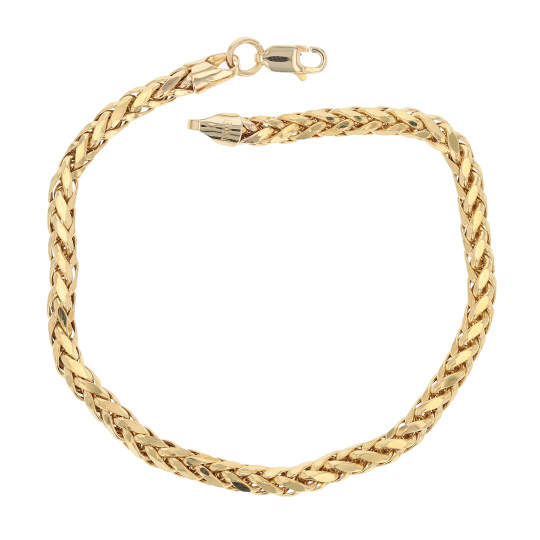 4mm Spiga/Wheat Link Chain 8.25
