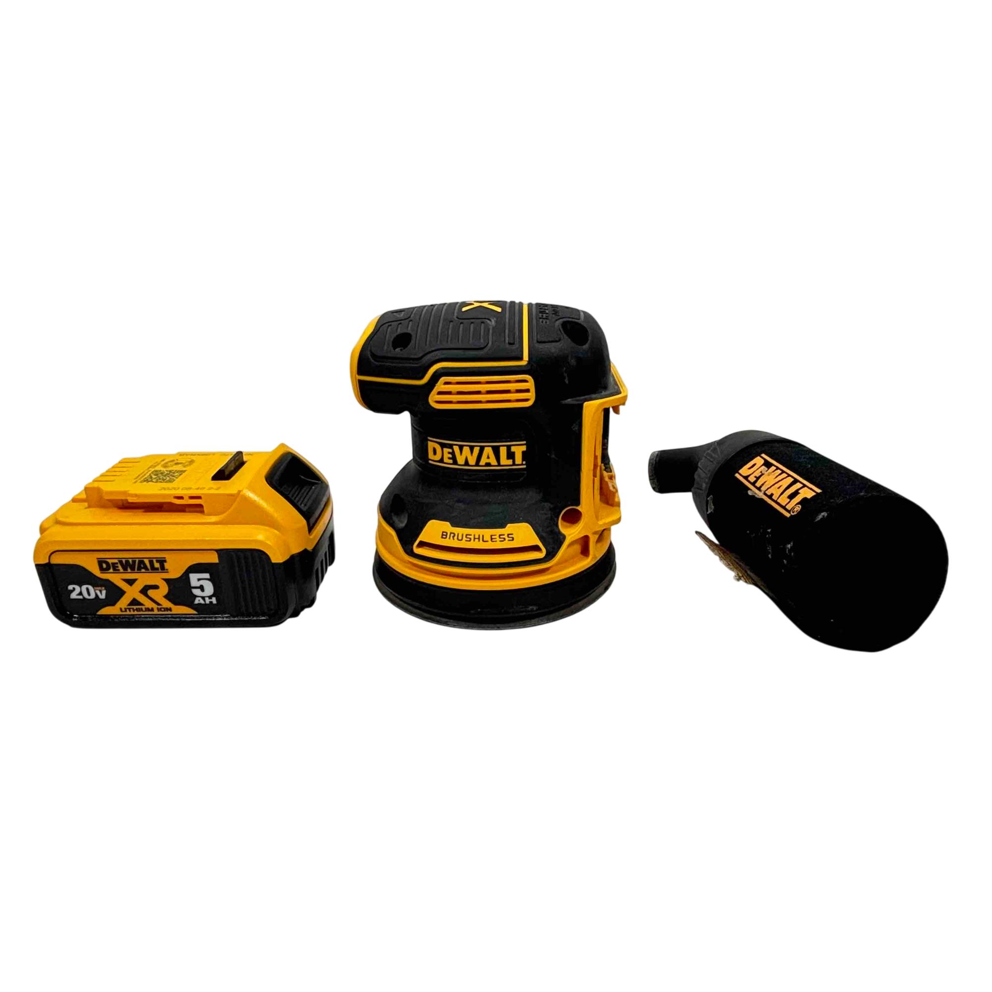 DeWalt DCW210 20V MAX XR Cordless Brushless 5" Random Orbital Sander