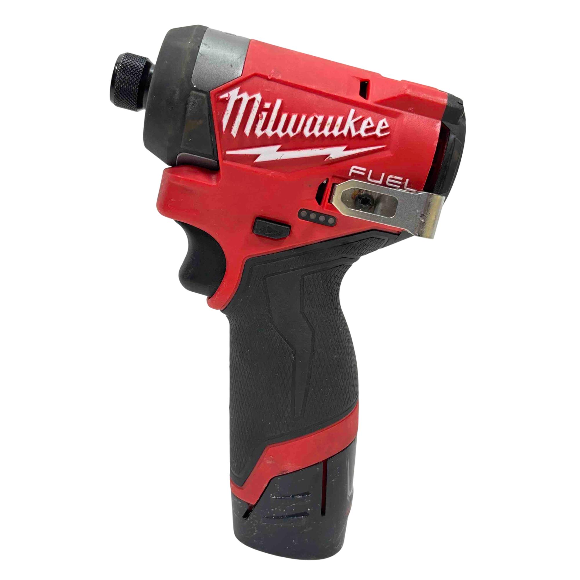Milwaukee 3453-20 12V Lithium-Ion Brushless Cordless 1/4 in. Hex Impact ...