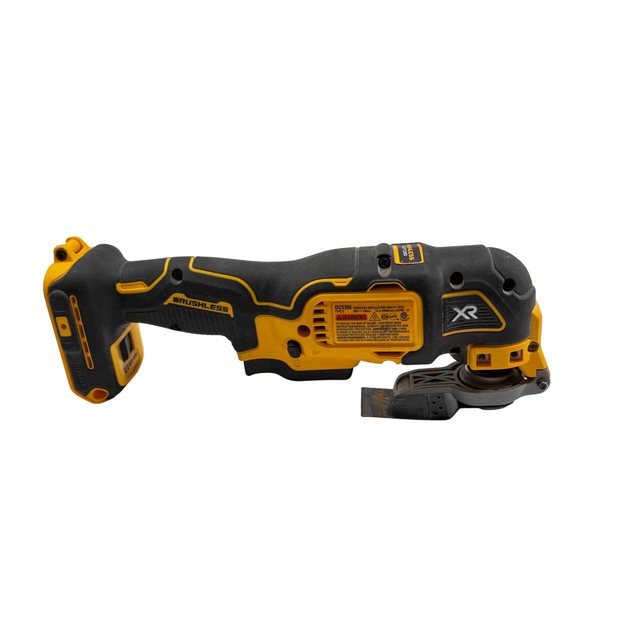 DeWalt DCS356 XR 20V MAX Brushless Cordless Oscillating Multi-Tool Kit
