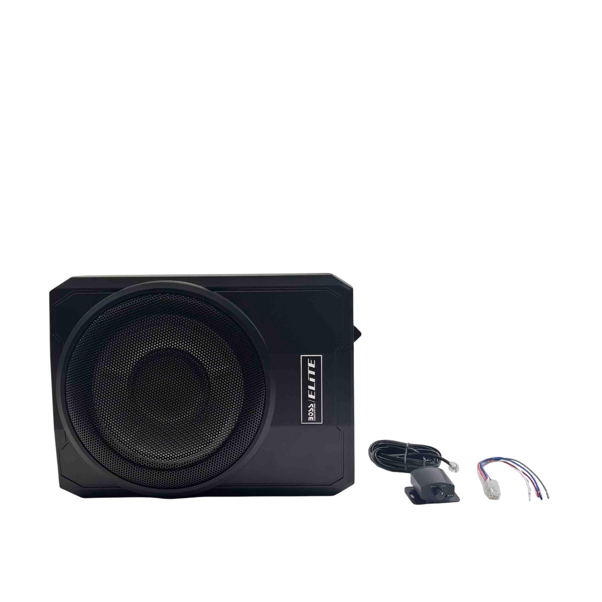Boss Elite SLIM10 1000 Watts Peak Power 10" Low Profile Amplified Subwoofer