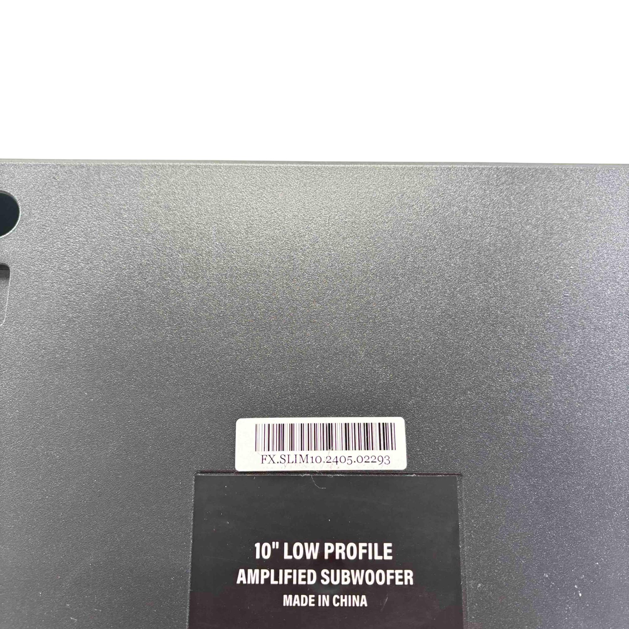 Boss Elite SLIM10 1000 Watts Peak Power 10" Low Profile Amplified Subwoofer