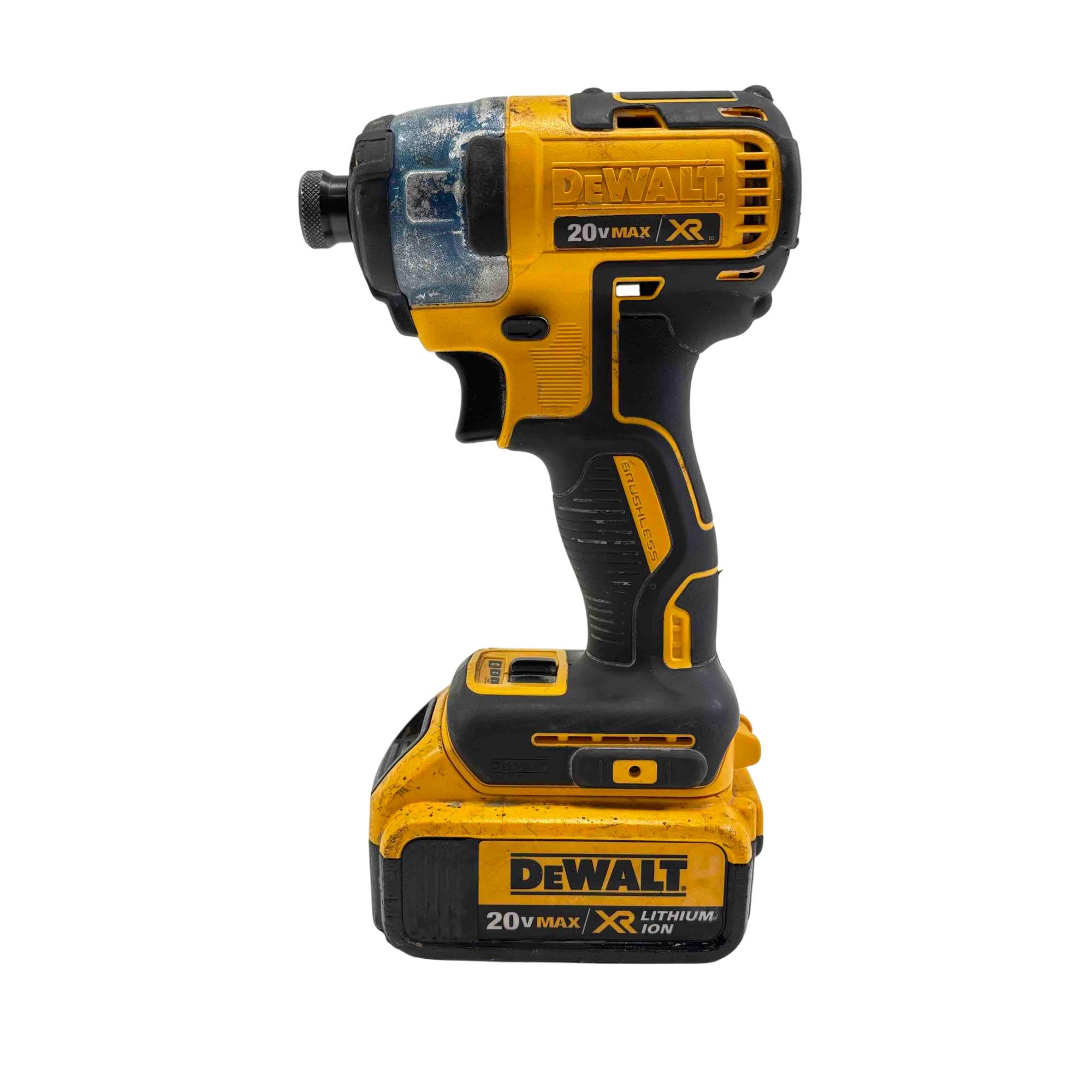 DeWalt DCF887 20V MAX XR Brushless Cordless 1/4" Impact Driver/4.0Ah ...