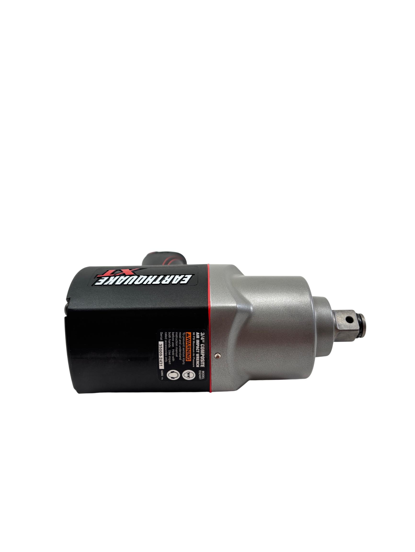 Earthquake XT EQ34XT XTREME Torque 3/4" Composite Air Impact Wrench