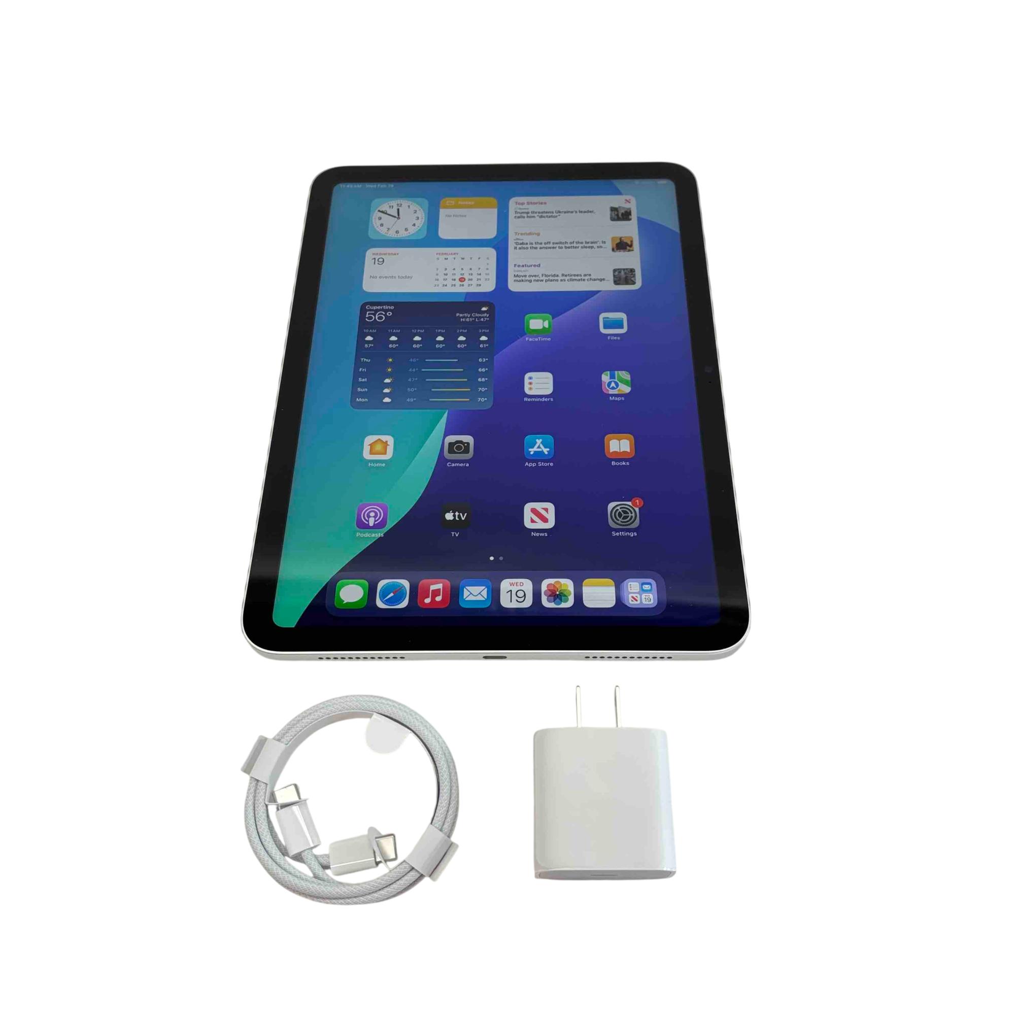 Apple iPad 10th Gen MPQ83LL/A 256GB 10.9" Wi-fi Tablet Silver