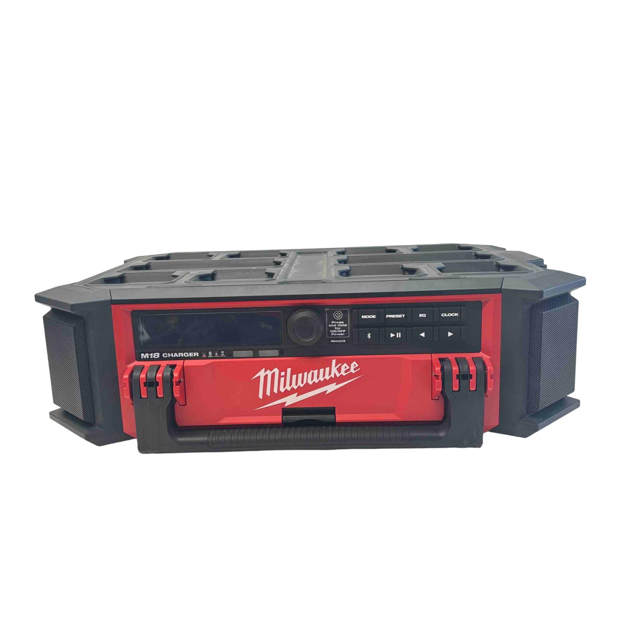 Milwaukee 2950-20 M18 PACKOUT Radio Charger Bluetooth Worksite Speaker