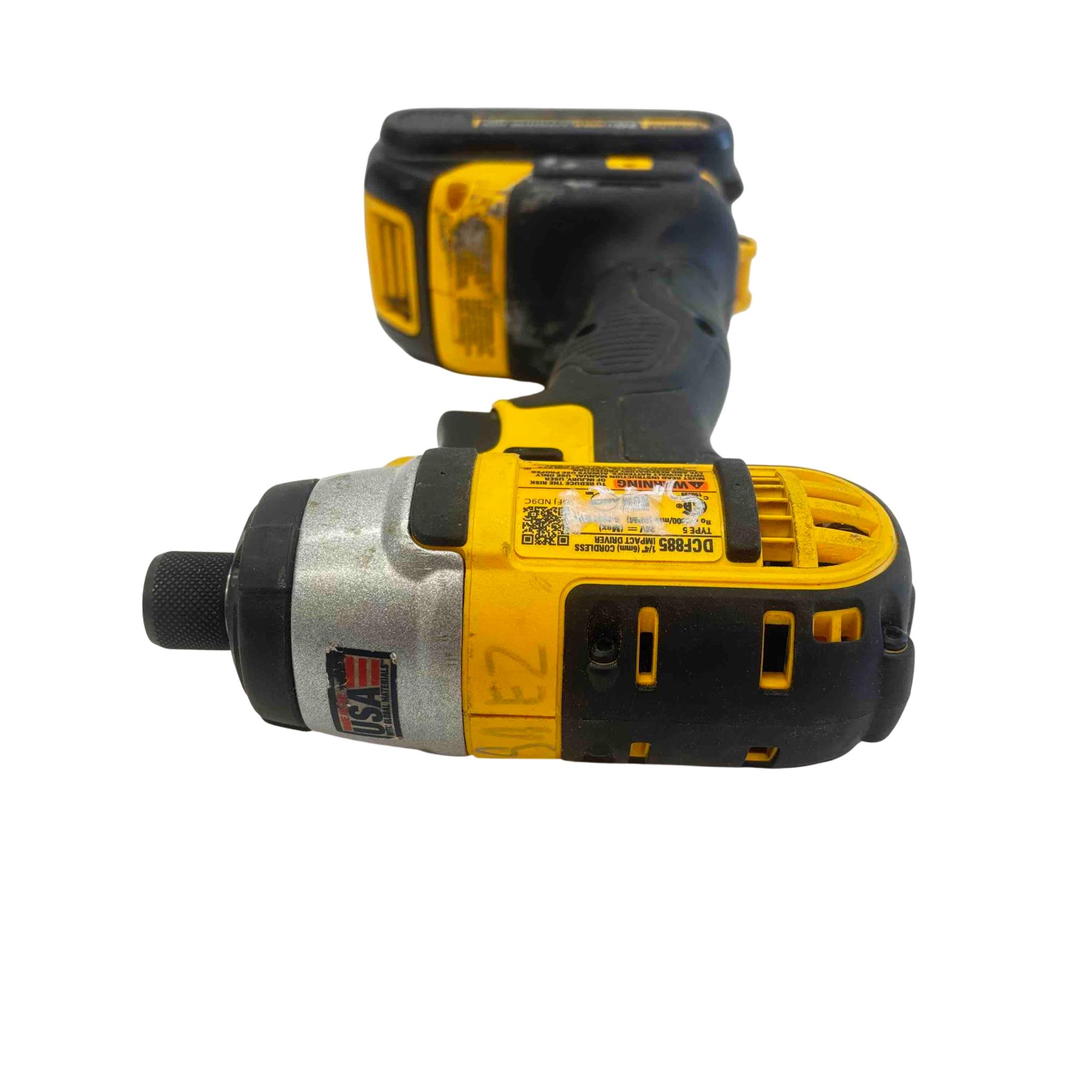DeWalt DCF885 20V MAX Lithium-Ion 1/4" Cordless Impact Driver