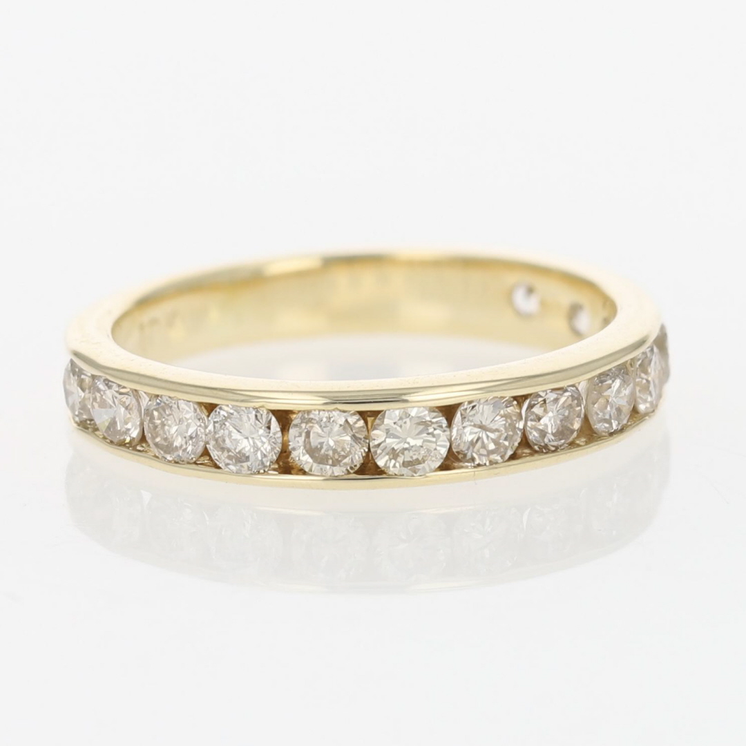 .92ctw Round Cut Diamond Channel-Set Wedding Band Ring 10k Yellow Gold ...