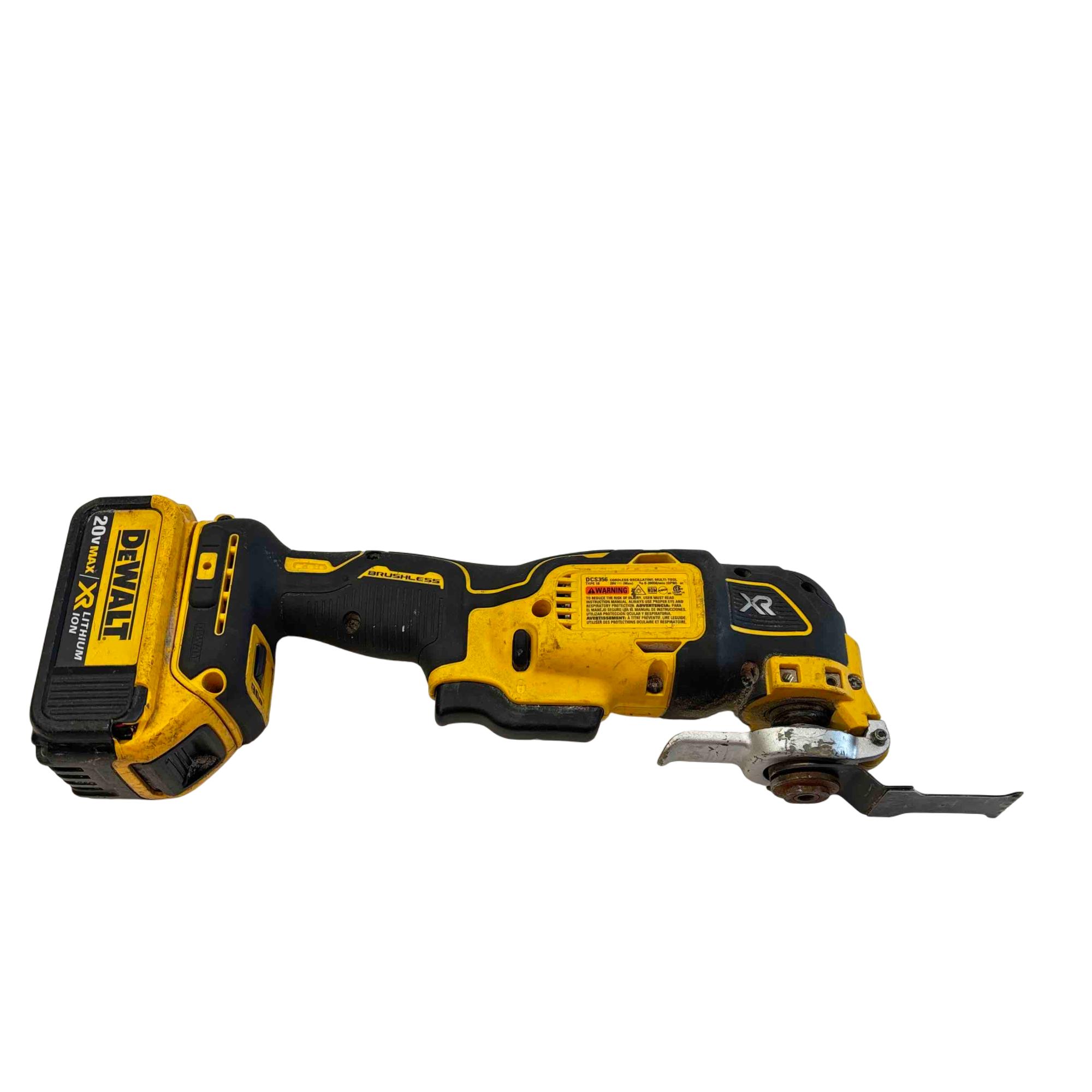 DEWALT DCS356 20V MAX XR Brushless Cordless Oscillating Multi-Tool