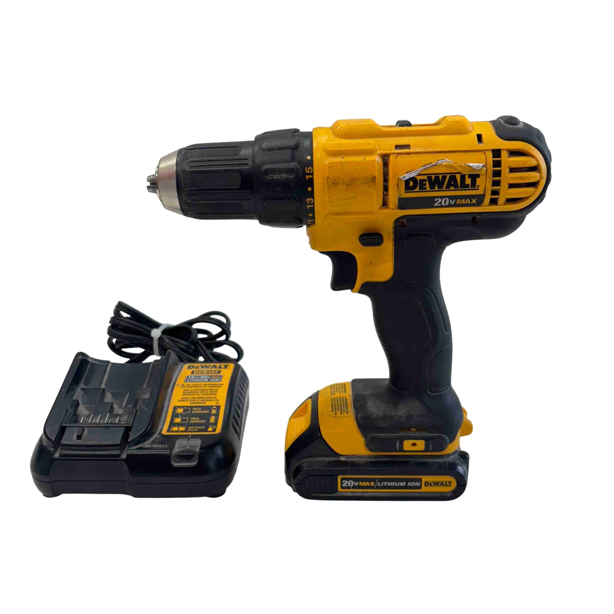 DeWalt DCD771 20V MAX Lithium-Ion 1/2" Cordless Drill Driver