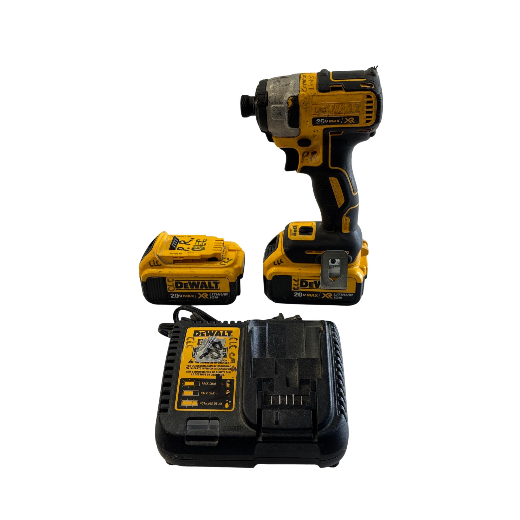 DeWalt DCF887 20V MAX XR Brushless 1/4-Inch Cordless Impact Driver