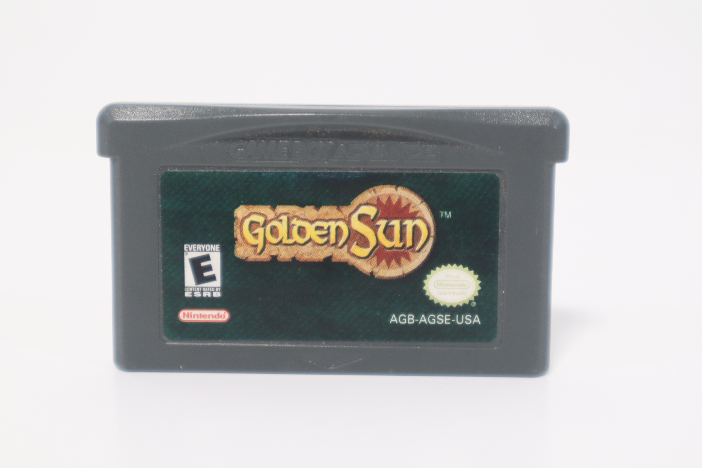 Nintendo Game Boy Advanced Golden Sun AGB-AGSE-USA Video Game Cartridge