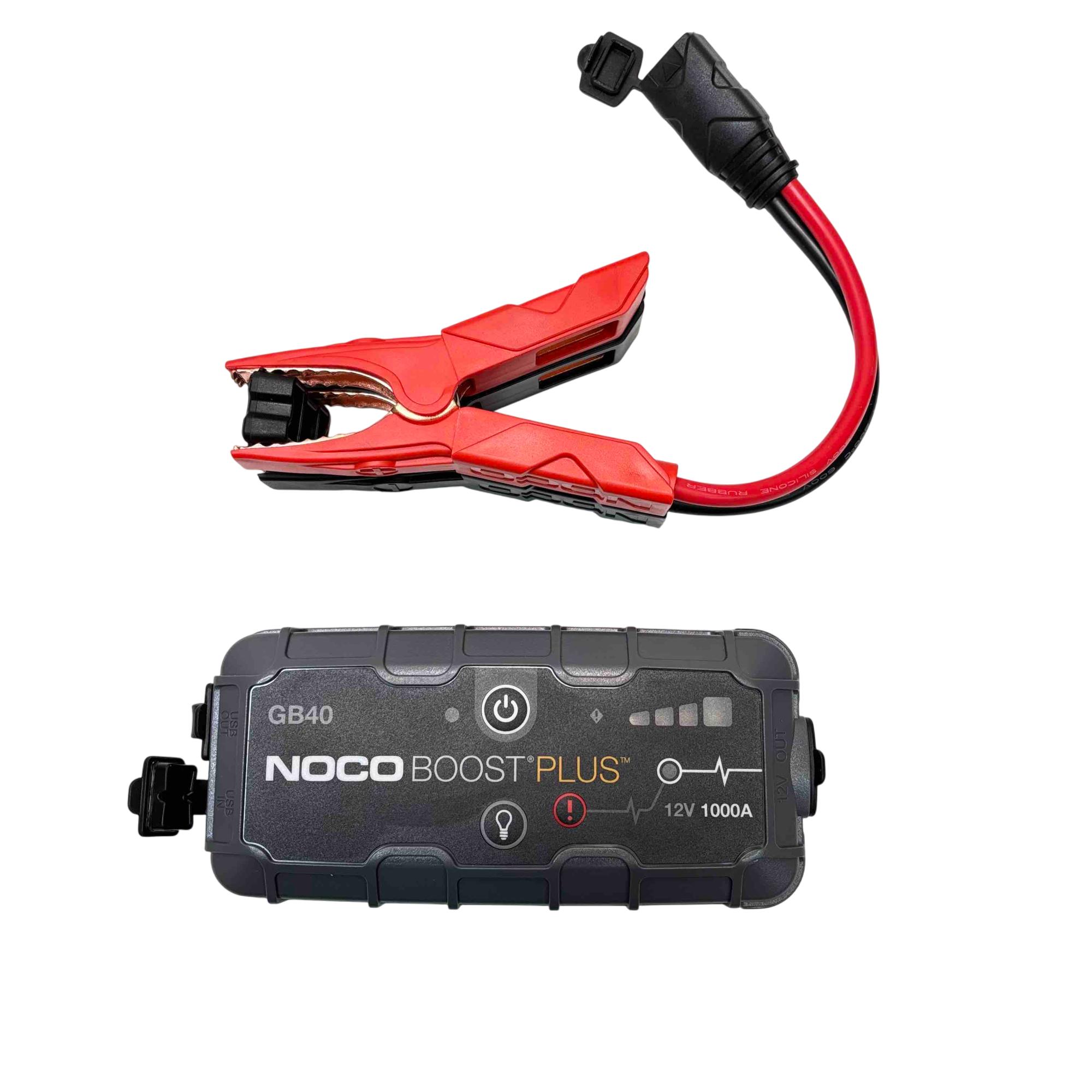 NOCO Boost Plus GB40 1000-Amp 12-Volt UltraSafe Lithium Jump Starter/Booster