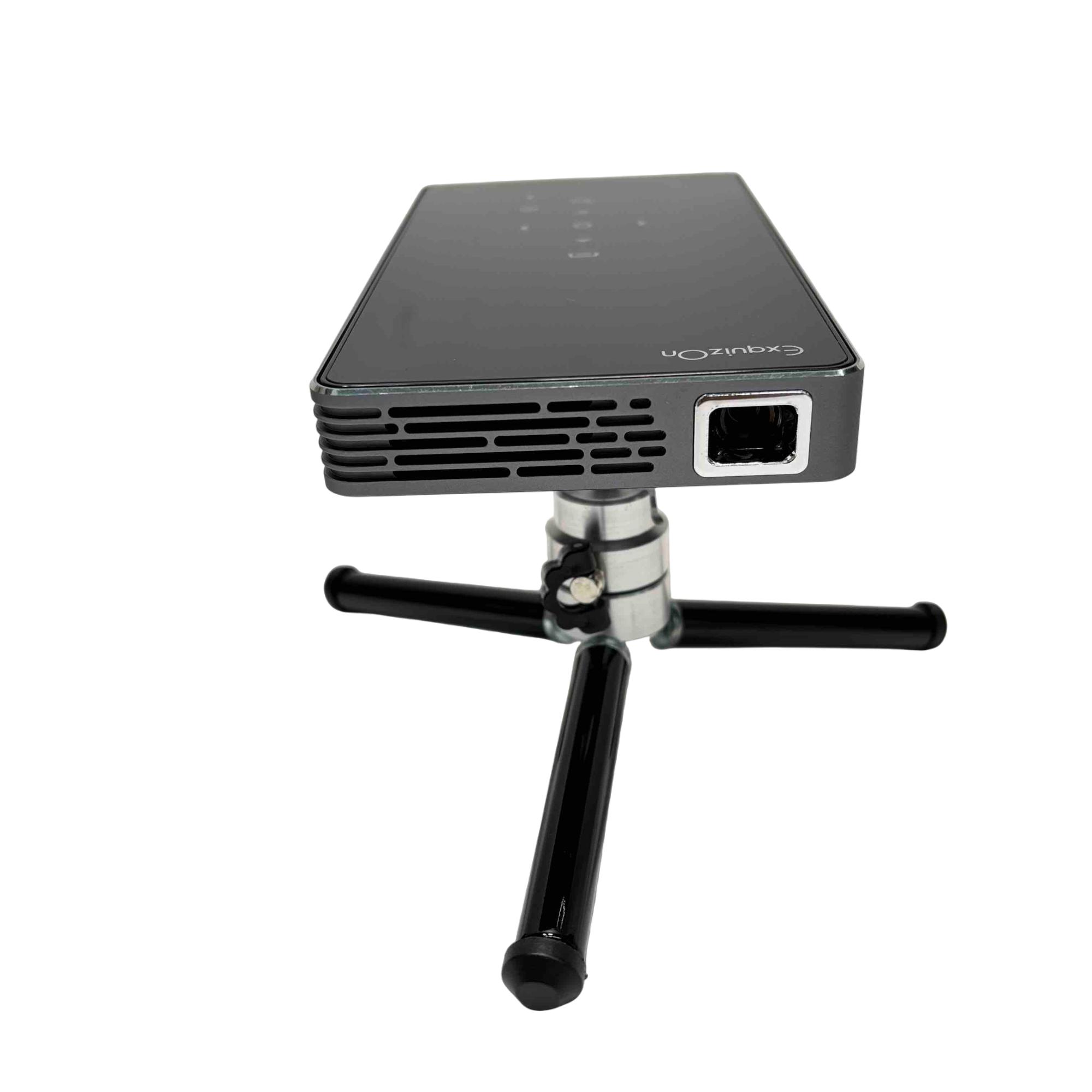 ExquizOn MiNi DLP Projector HD 1080p Smart Portable Multimedia Device