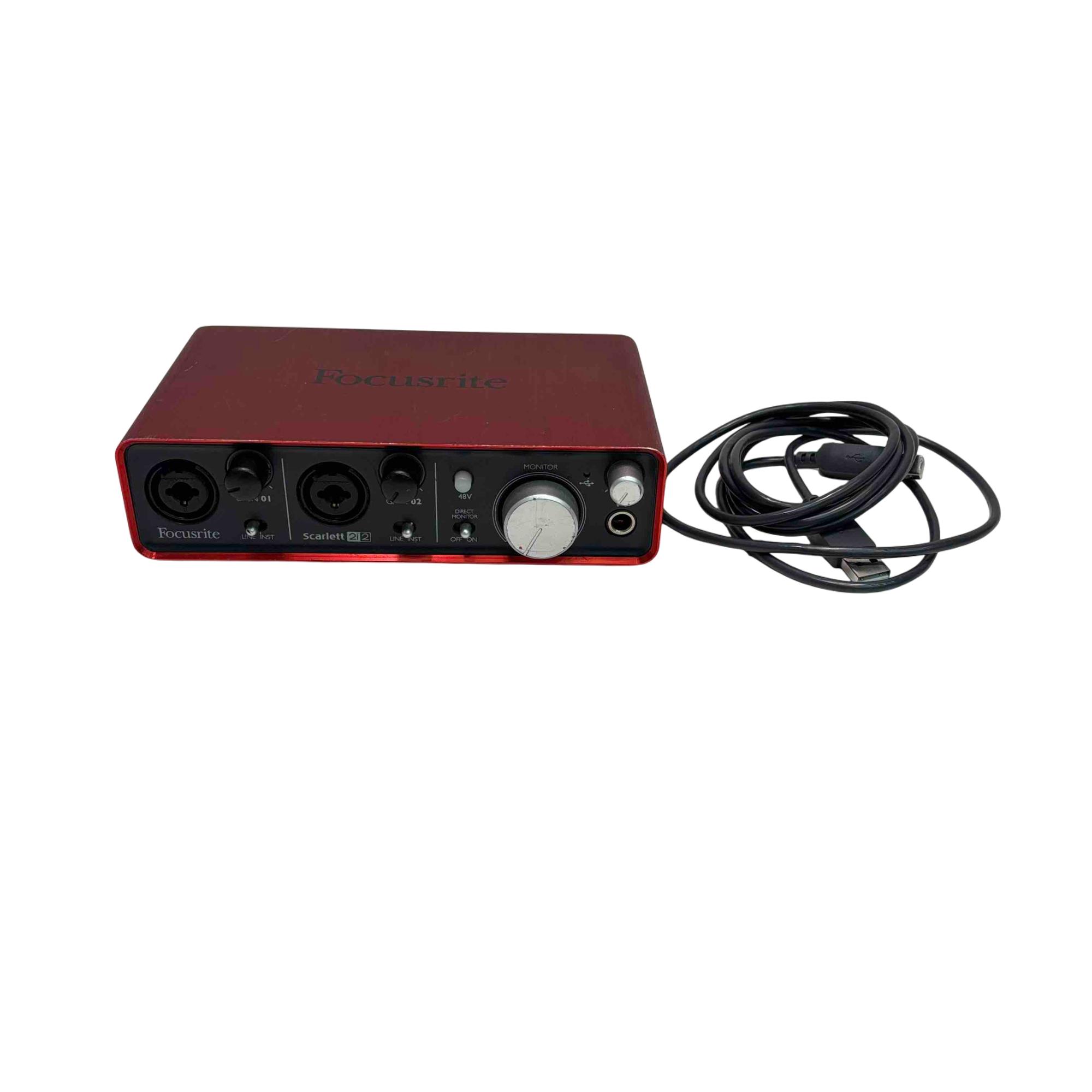Focusrite Scarlett 2i2 USB Audio Interface 2nd Generation