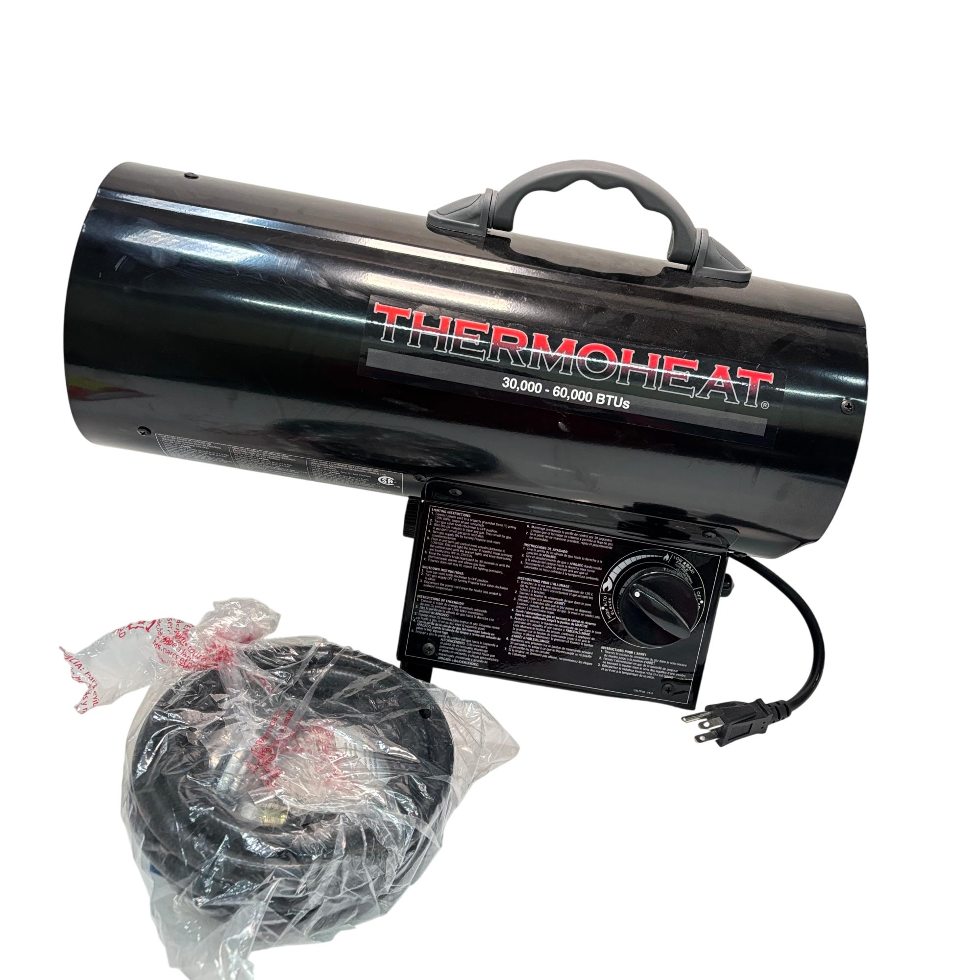 Thermoheat CKLPF60-HCX 30,000-60,000 BTU Portable Forced Air Propane Heater