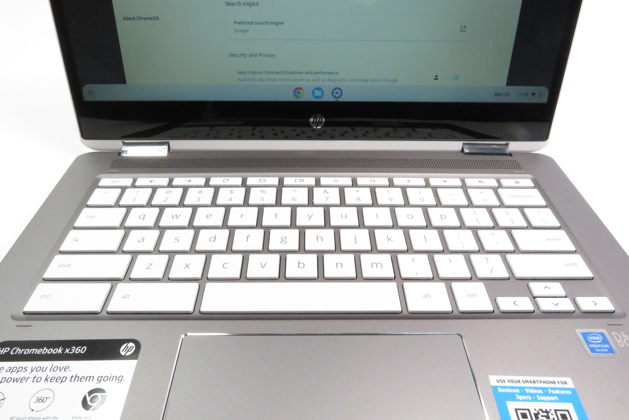 HP Chromebook x360 14b-ca0061wm Pentium N5000 1.1GHz 4GB RAM 128GB eMMC 14"