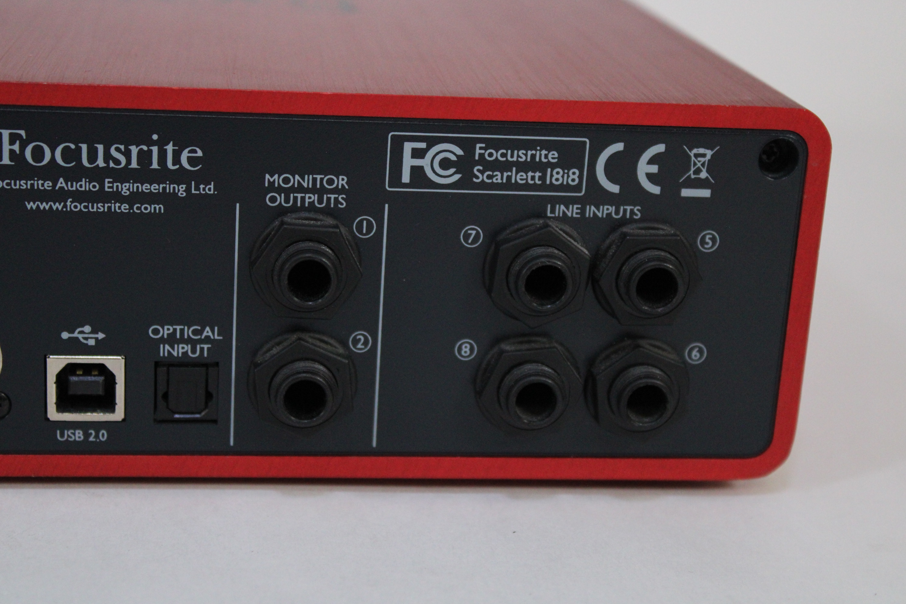 Focusrite SCARLETT 1818 1st Generation 18 In/8 Out USB 2.0 Audio Interface