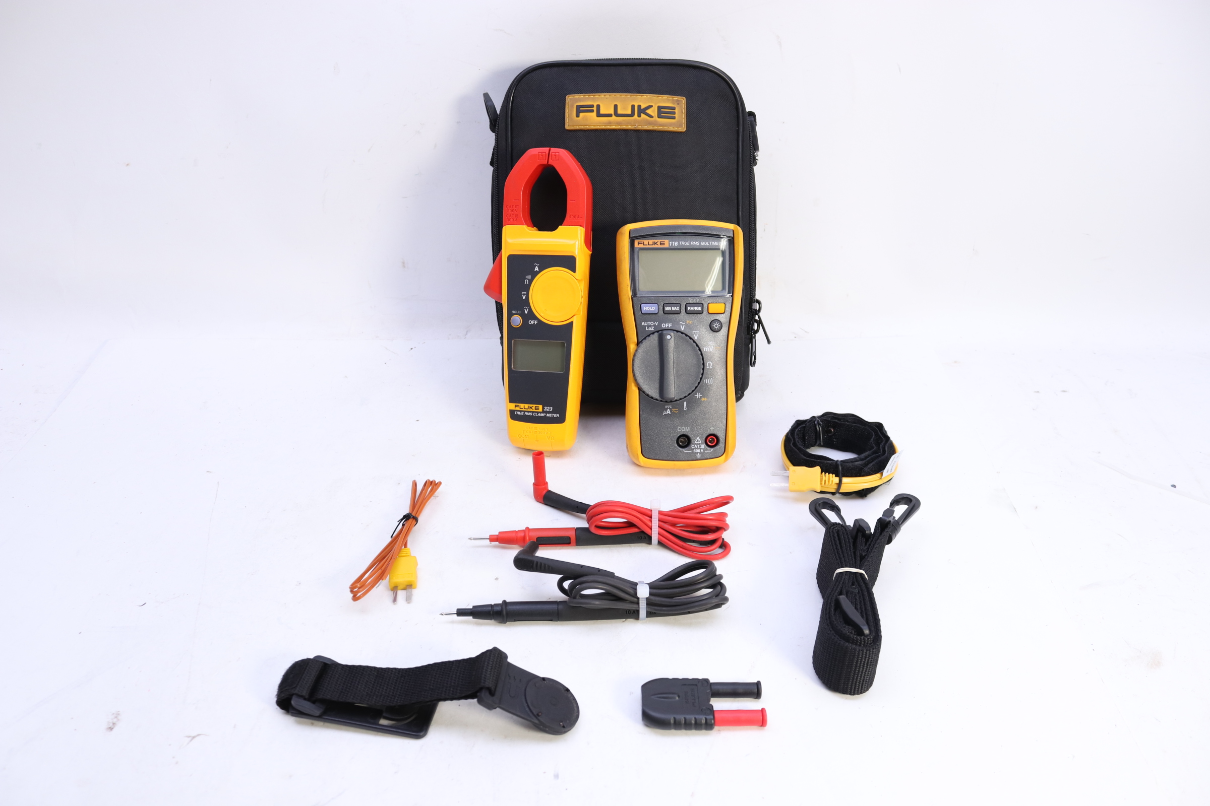 Fluke 116/323 HVAC Combo Kit 600-Volt Digital Multimeter/Clamp Meter