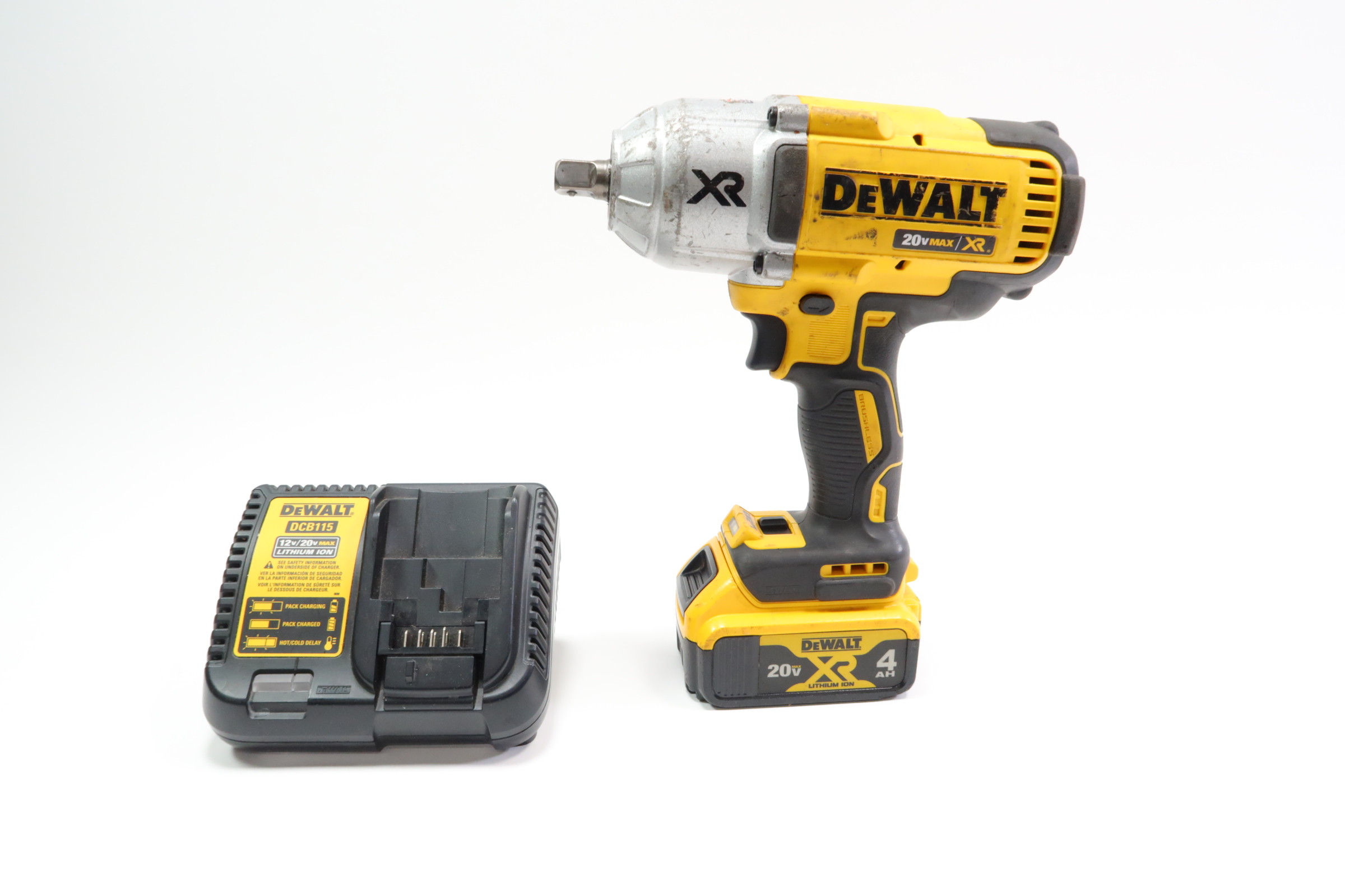 DeWalt DCF899 20V MAX XR Cordless Brushless 1/2" High Torque Impact ...