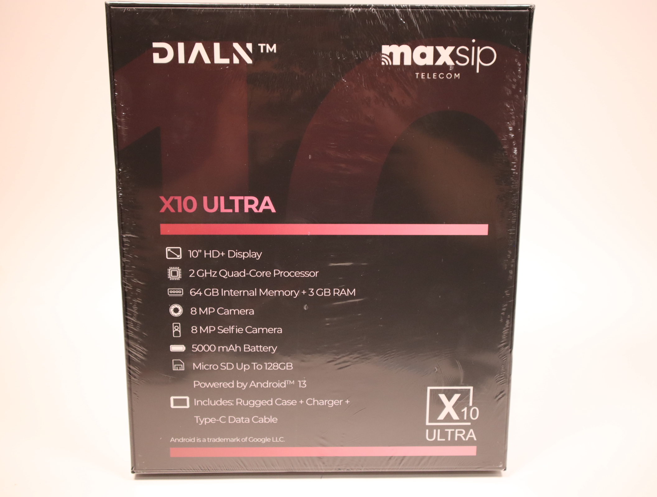 Dialn X10 Ultra Android Tablet 64GB Wifi/4G LTE 10" HD Display Unlocked ...