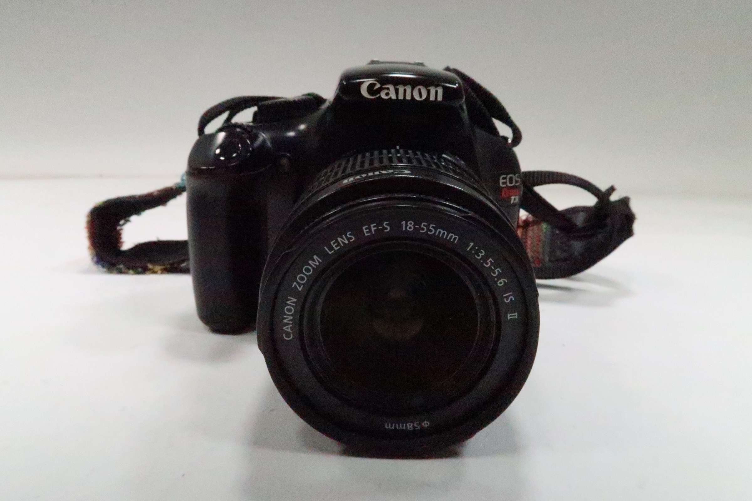 Canon EOS Rebel T3 12MP Digital SLR Camera Kit - Black 0796