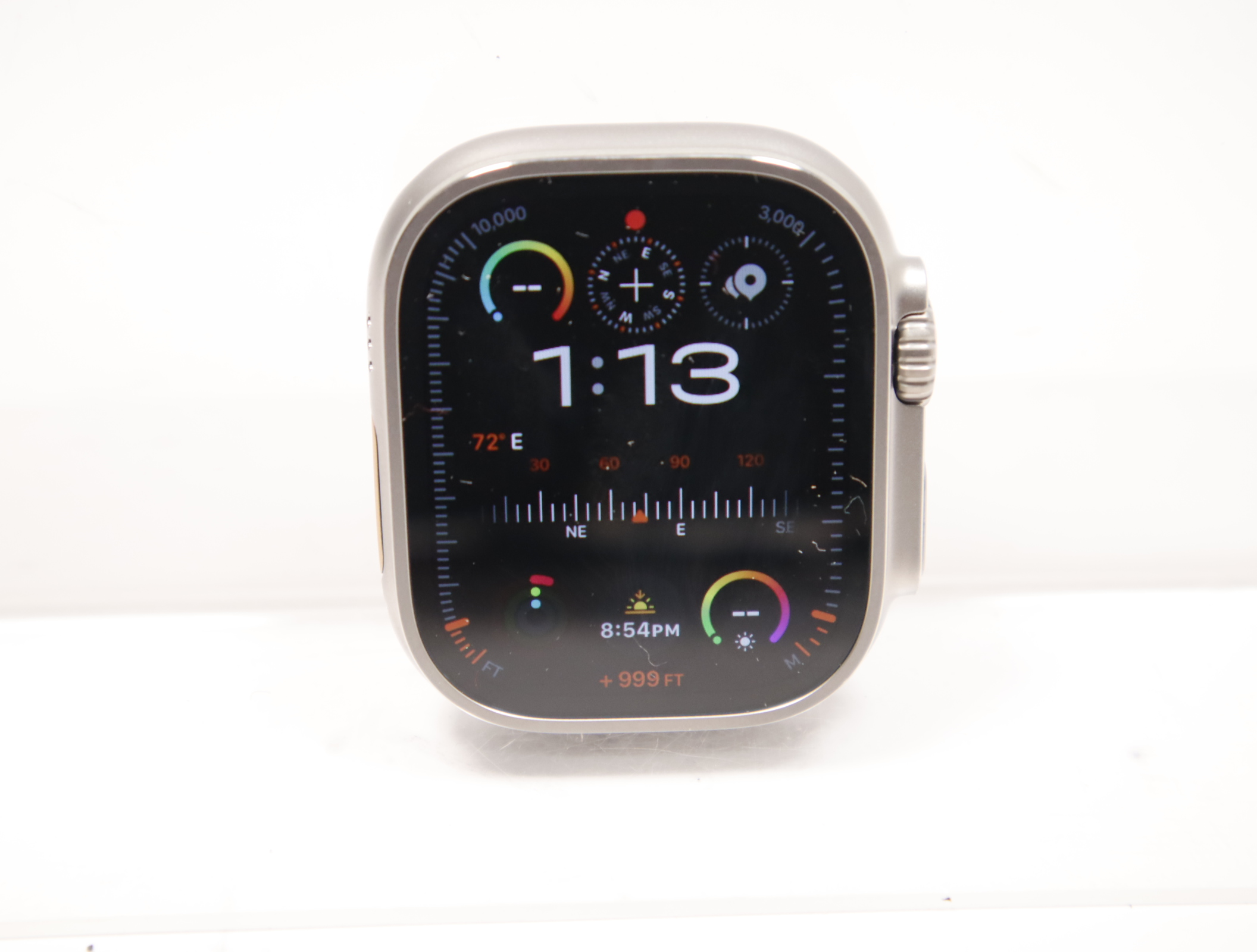 Apple Watch Ultra 2 MREG3LL/A A2986 49mm Titanium Case 64GB Blue Ocean Band