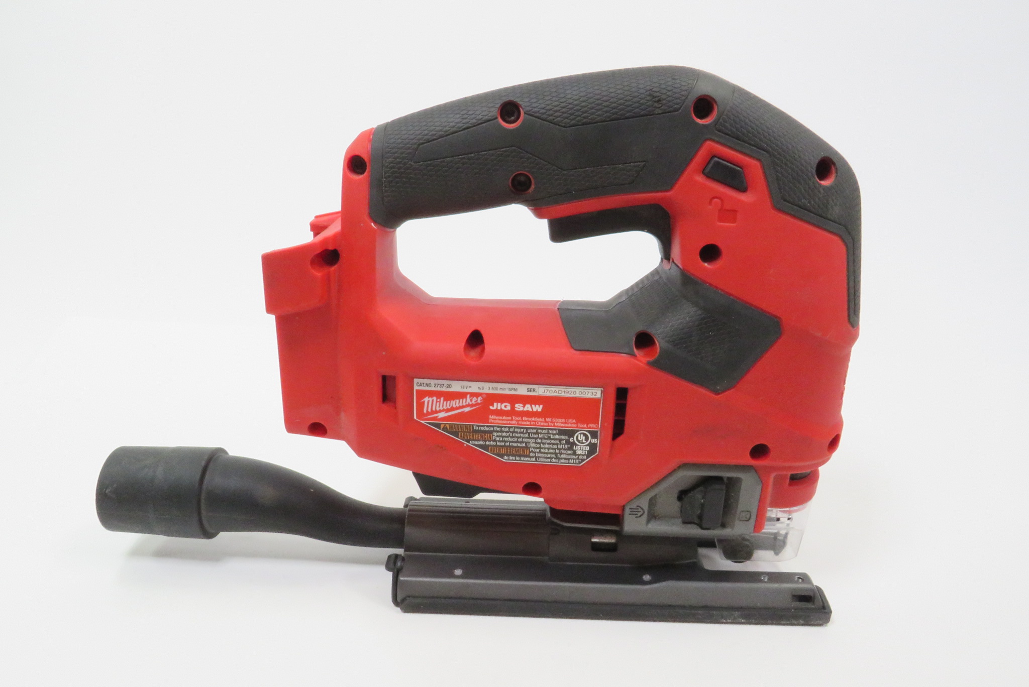 Milwaukee 2737-20 M18 FUEL 18-Volt Lithium-Ion Brushless Cordless Jig Saw