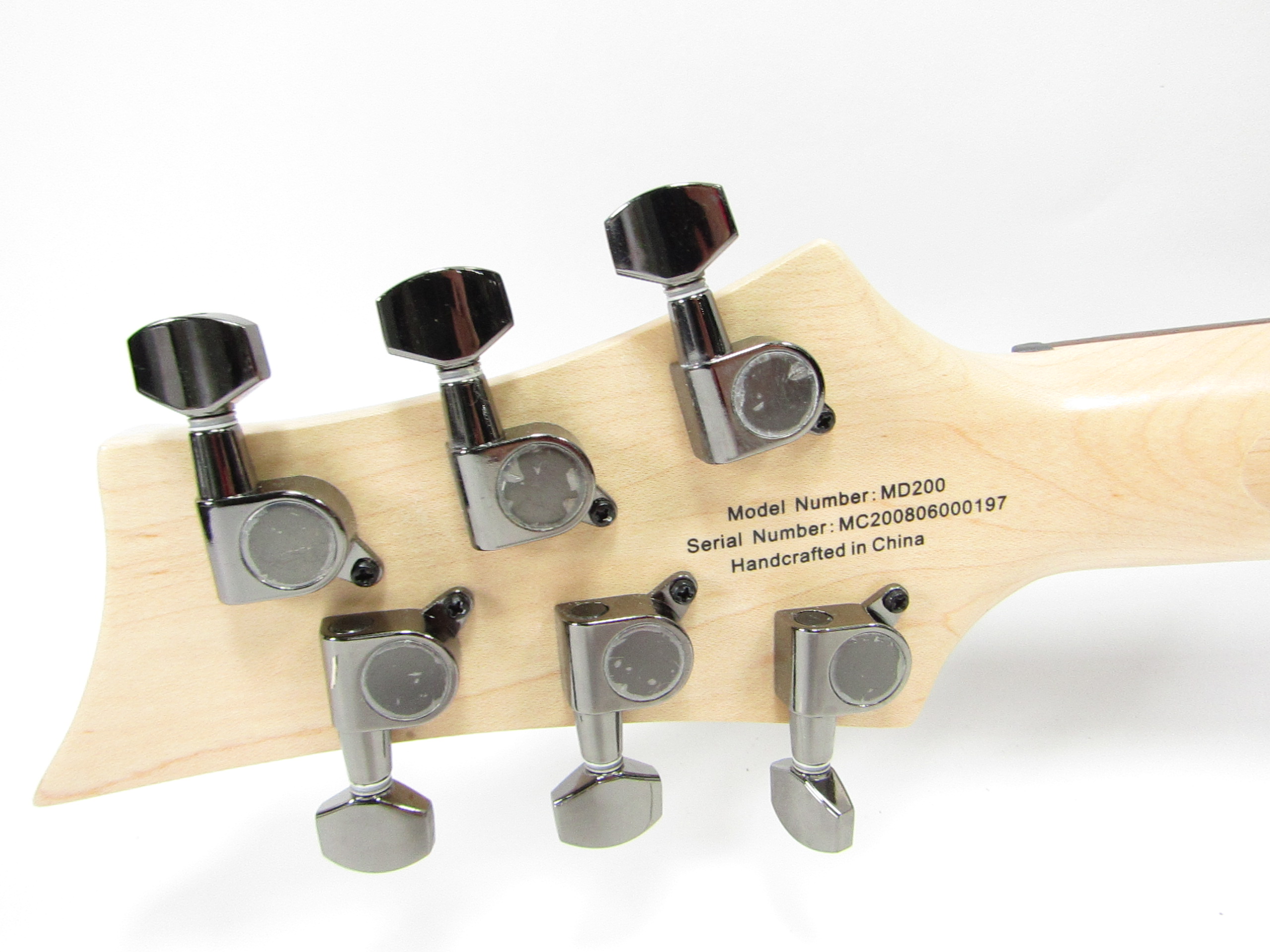 Mitchell MD200 Modern Double-Cutaway White Right Handed Electric Guitar