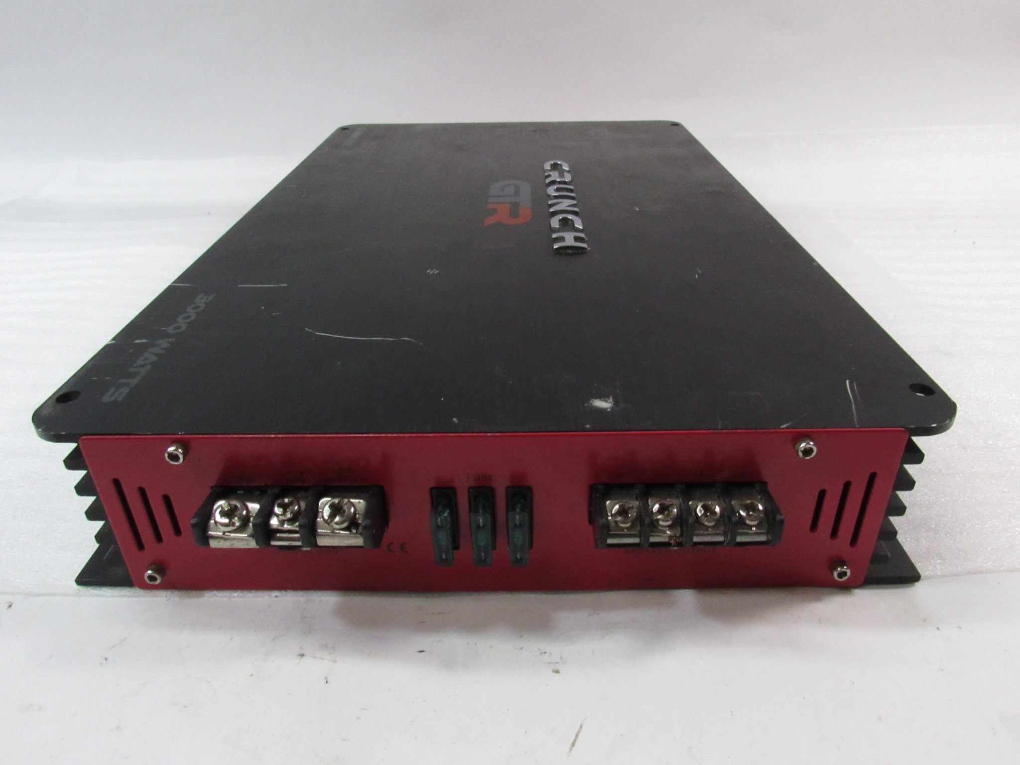 Crunch GTR3000.1 Class D Mono 3000W Monoblock Class D Subwoofer Amplifier