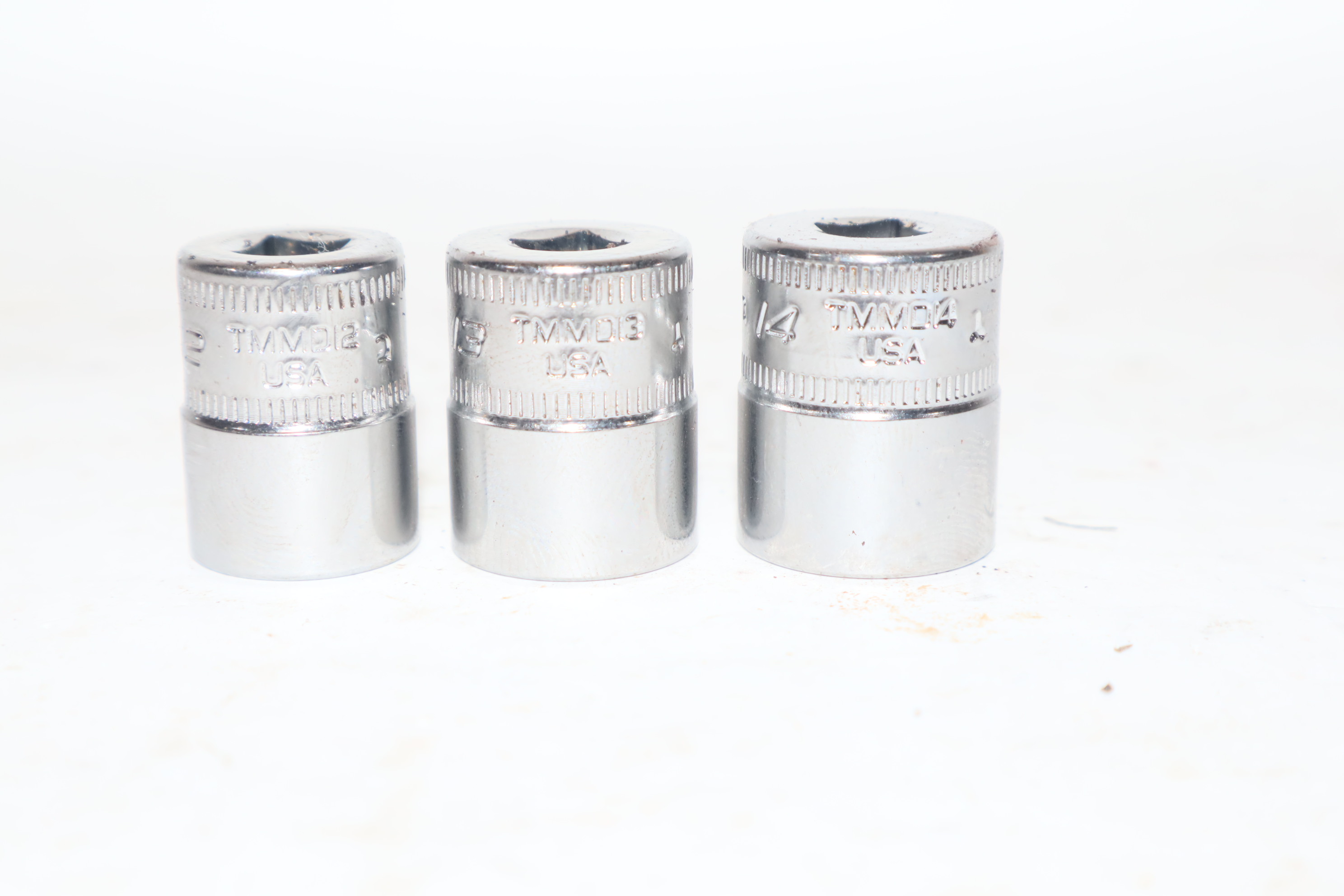 Snap-on Tools 11-Piece 1/4" Drive 12-Point Metric Flank Drive Shallow ...