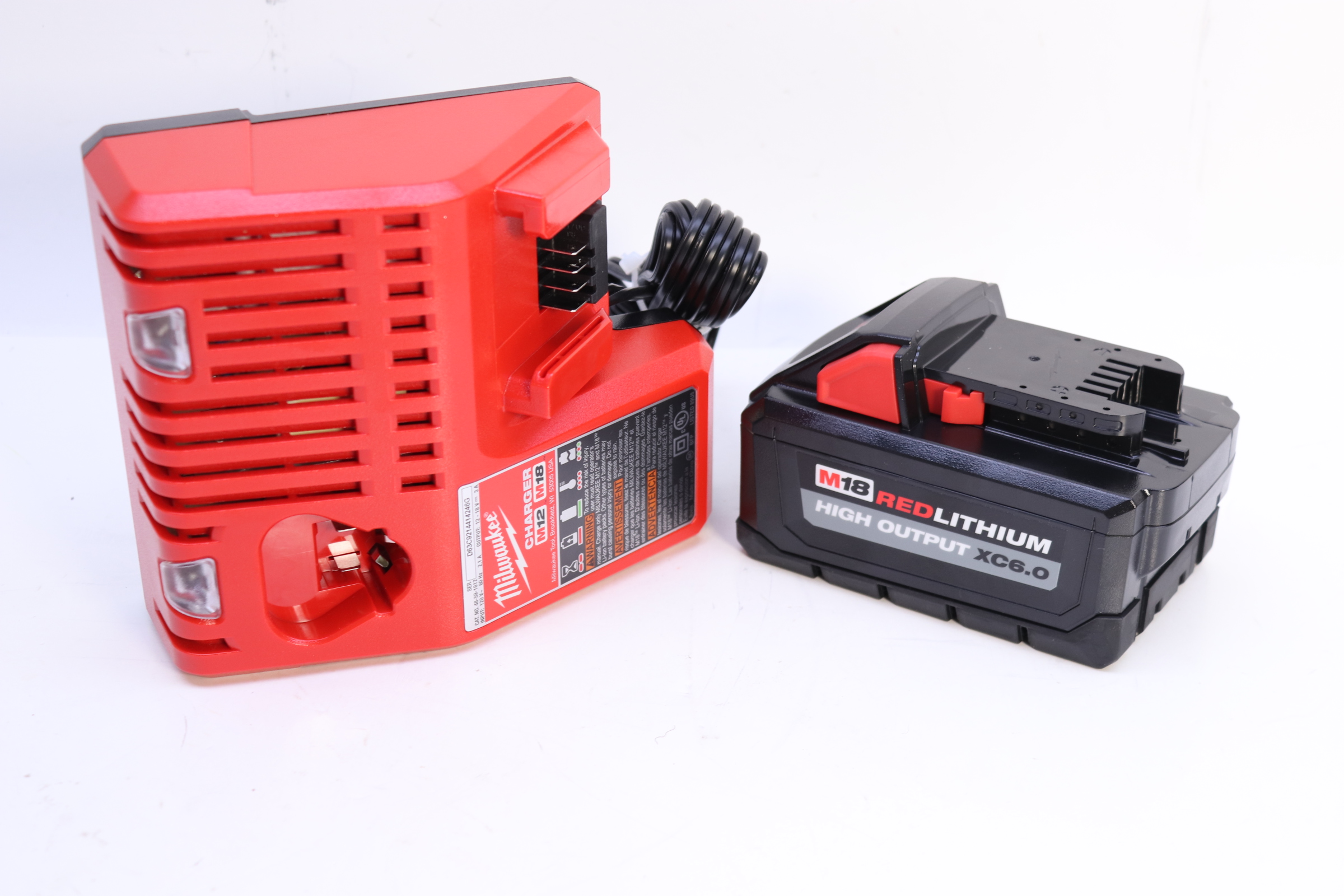 Milwaukee 48-11-1865 M18 18V Lithium-Ion High Output 6.0Ah Worksite Battery