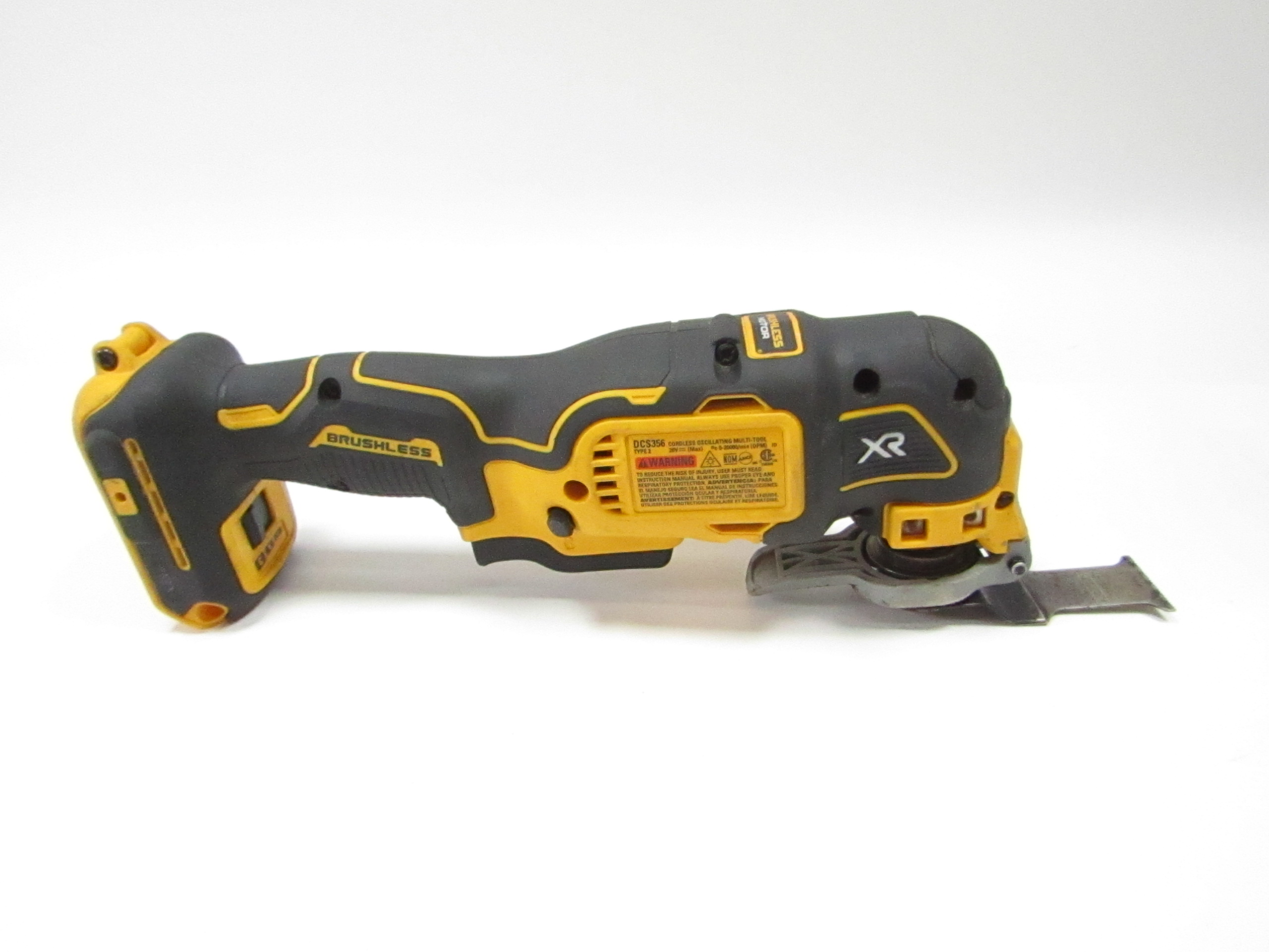 DeWALT DCS356 20-Volt MAX Brushless Lithium-Ion 3-Speed Oscillating ...