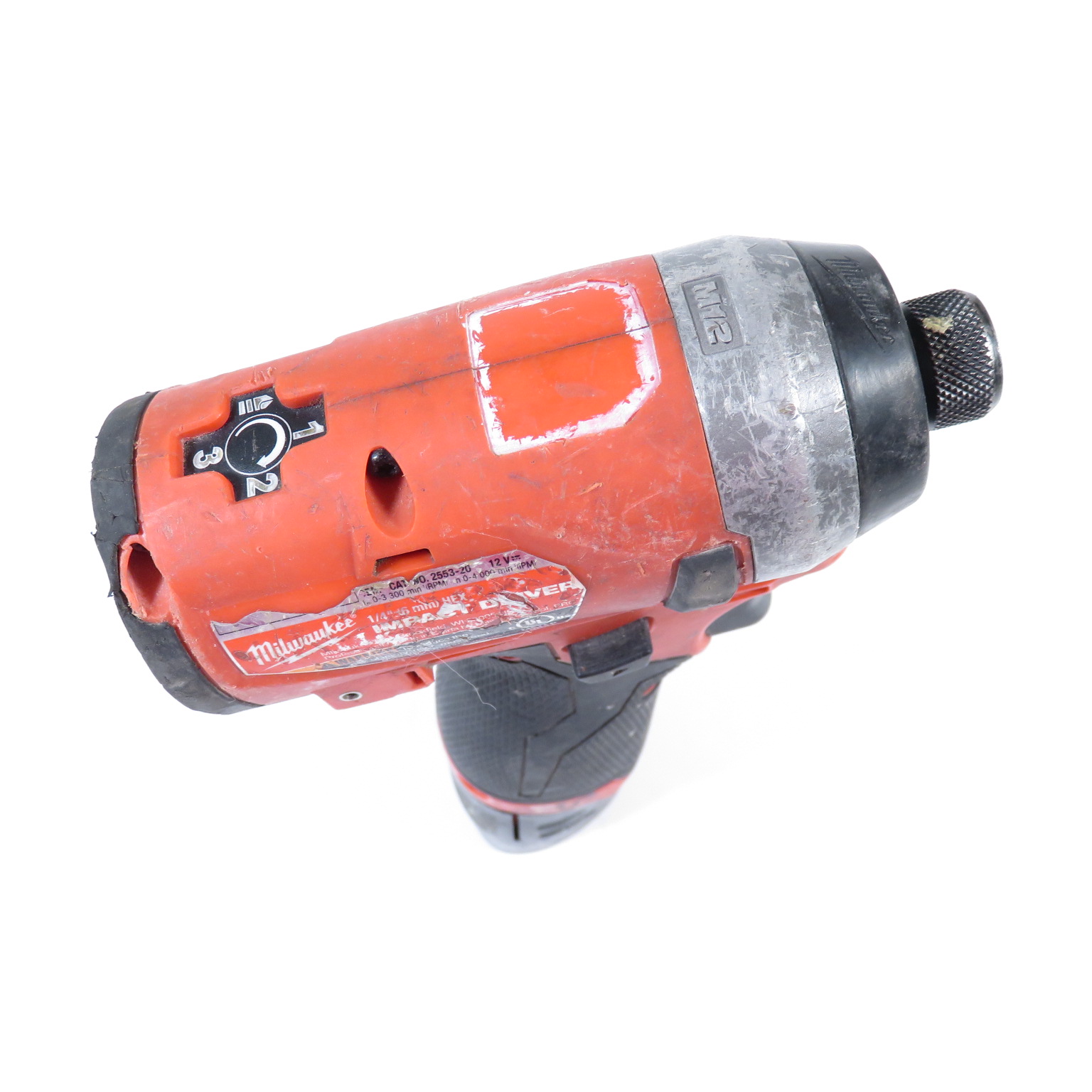 Milwaukee 2553-20 12V Lithium-Ion Brushless Cordless 1/4 in. Hex Impact ...