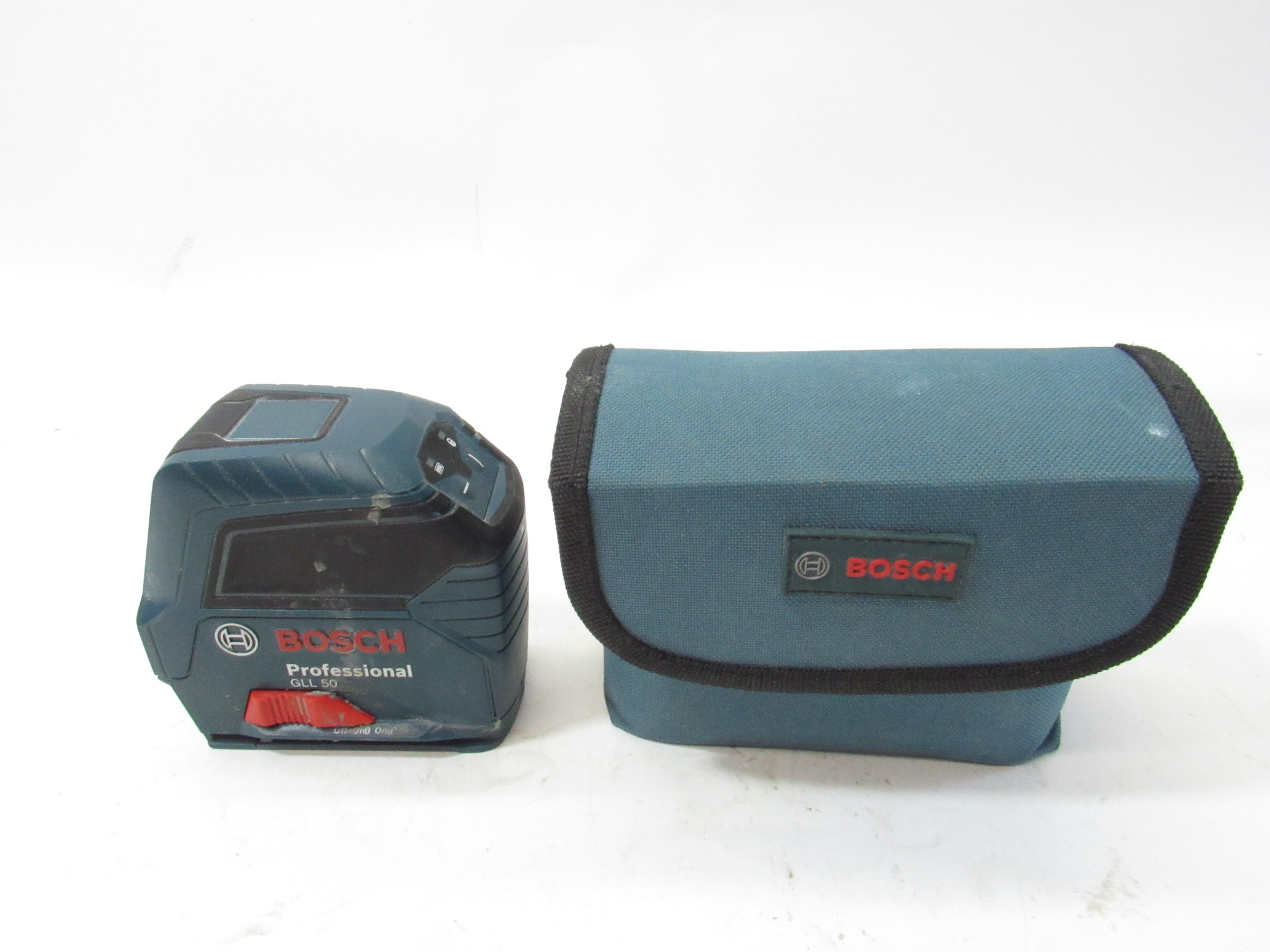 Bosch GLL 50 50 FT Cross Line Laser Level Self Leveling