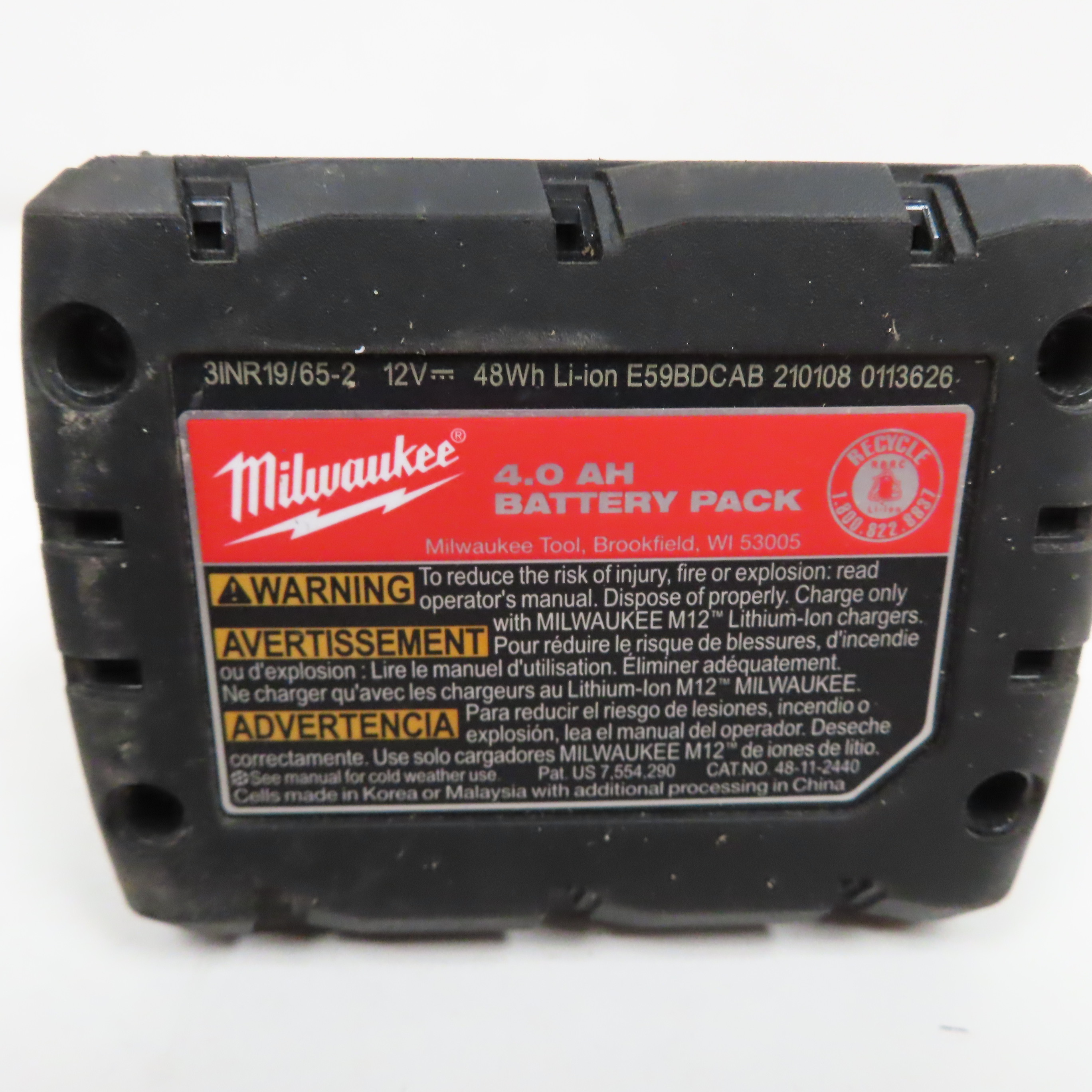 Milwaukee 2132-20 M12 ROCKET 12V Dual Power LED Tower Light