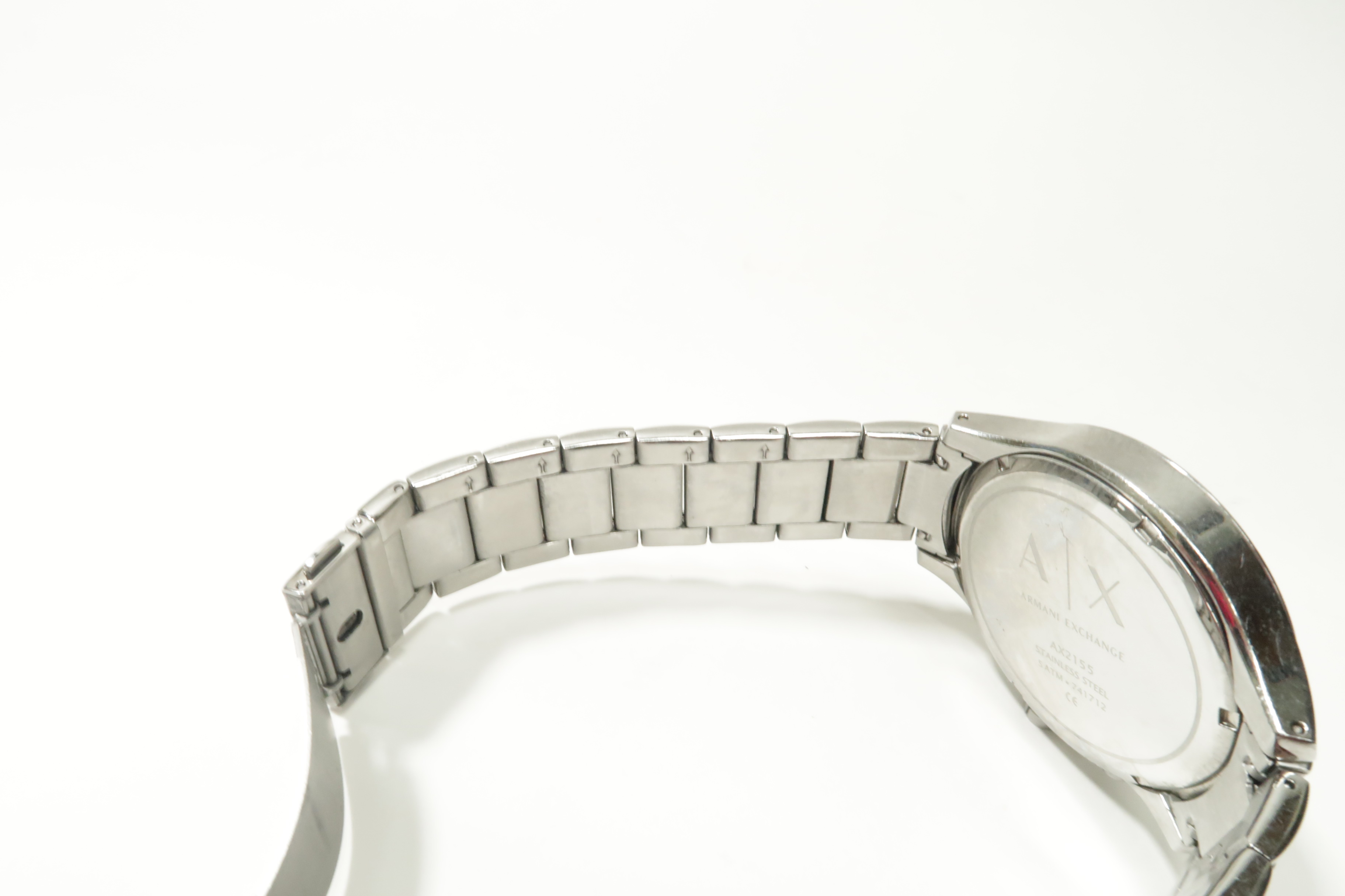 ARMANI EXCHANGE Chronograph Blue Dial 46mm Men's Watch -AX2155