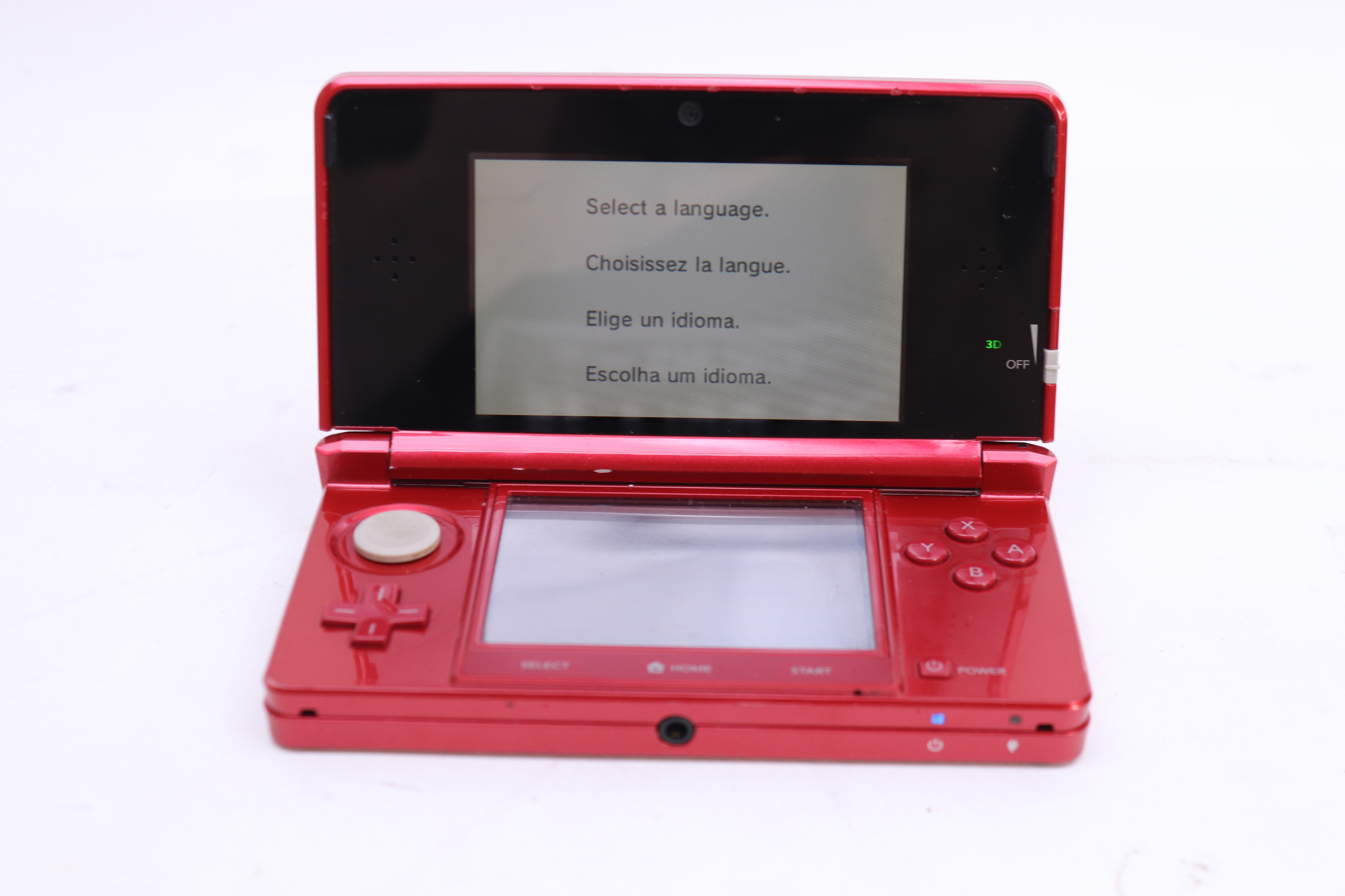 Nintendo 3DS CTR-001 3D Dual Screen Handheld Portable Video Game System ...