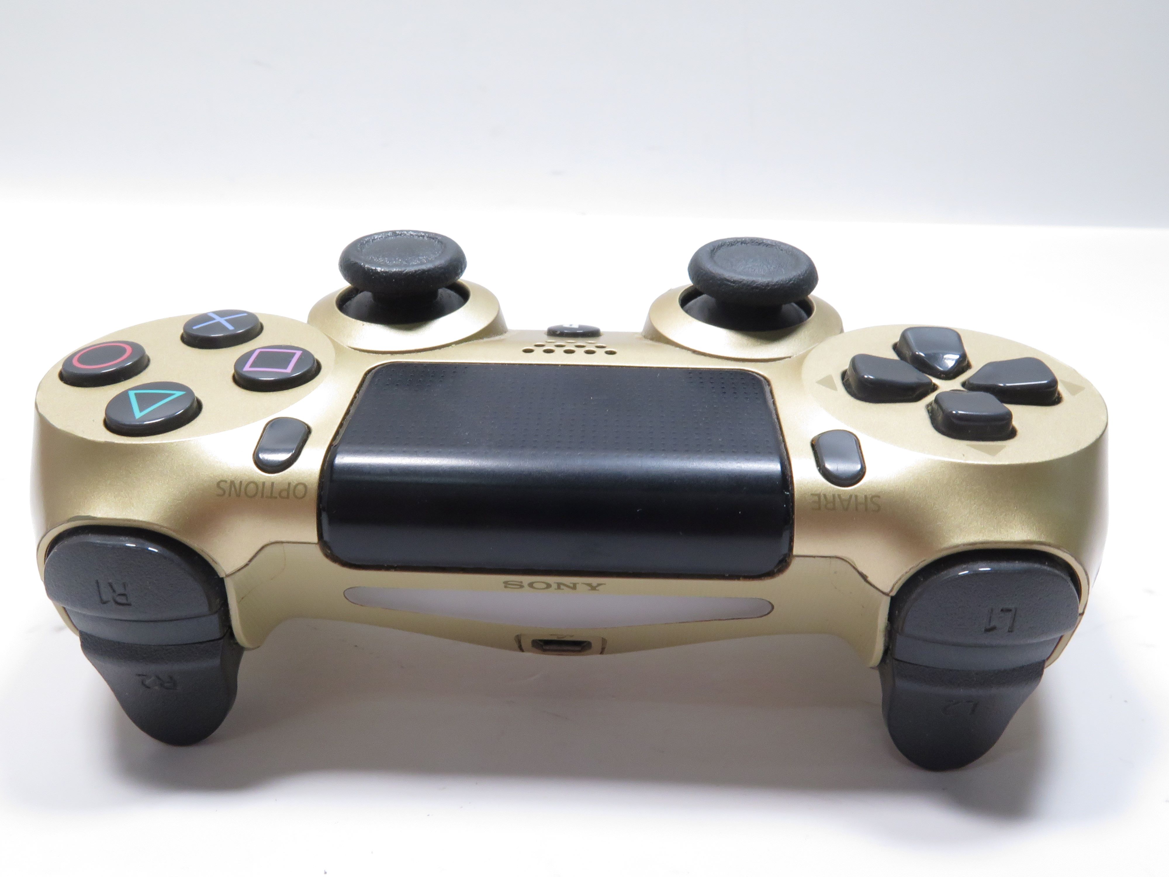 Sony CUH-ZCT2U PlayStation 4 Dual shock Wireless Controller - Gold 8444