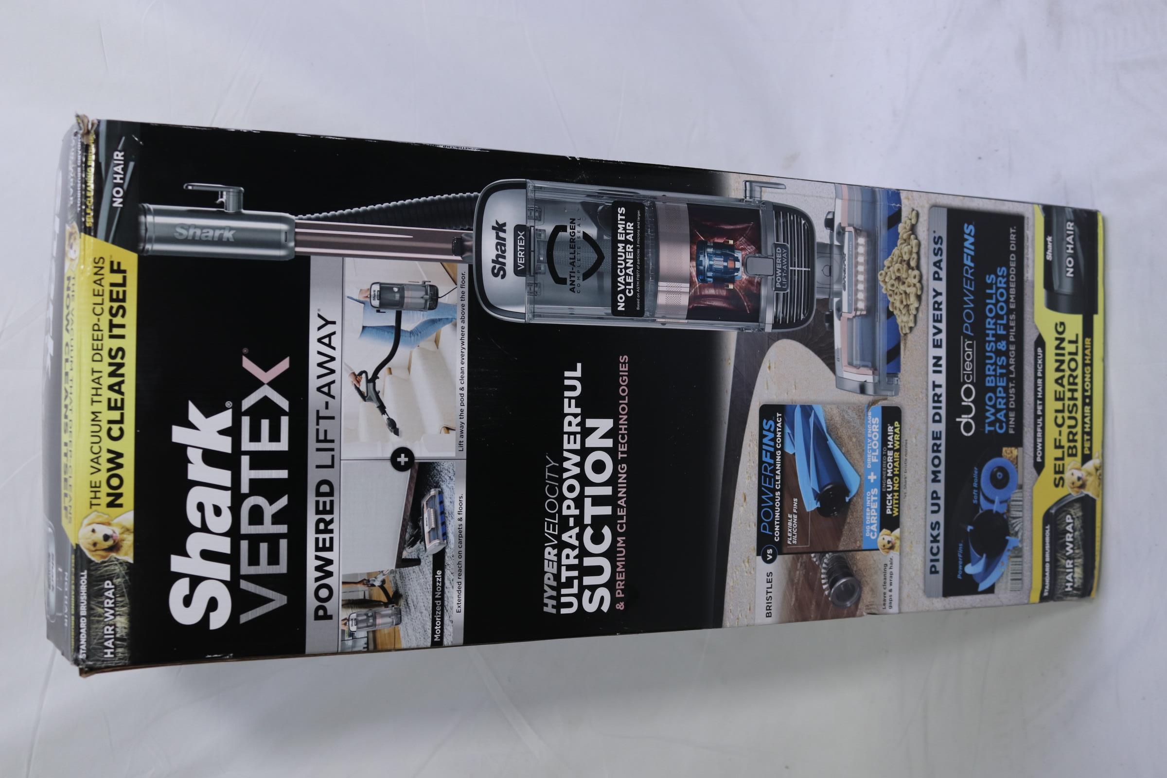 Shark AZ2002 Vertex DuoClean PowerFin Powered Lift-Away Upright Vacuum