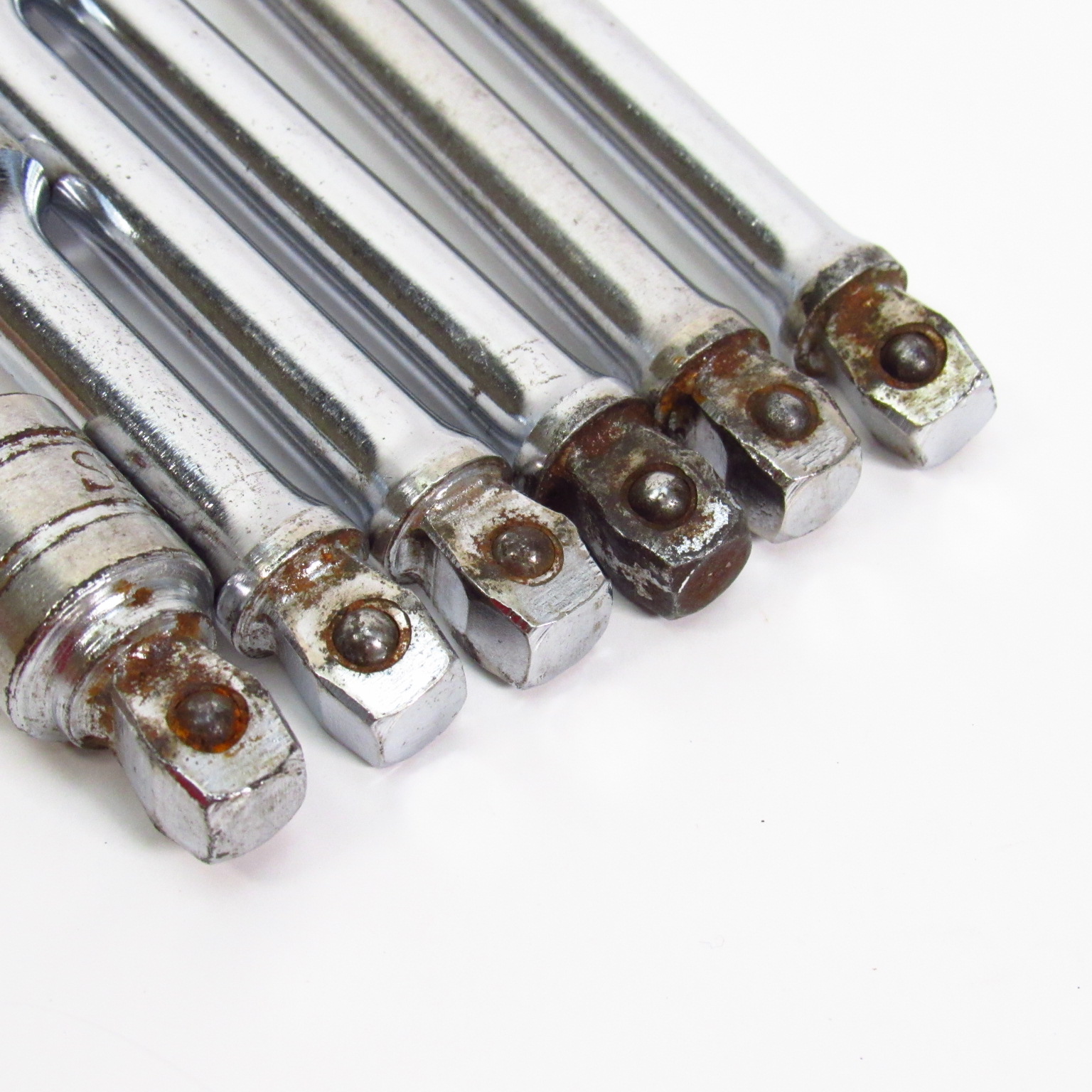 Snap-on Tools 206AFXWP 6-Piece 3/8'' Drive Wobble Plus Chrome Extension Set