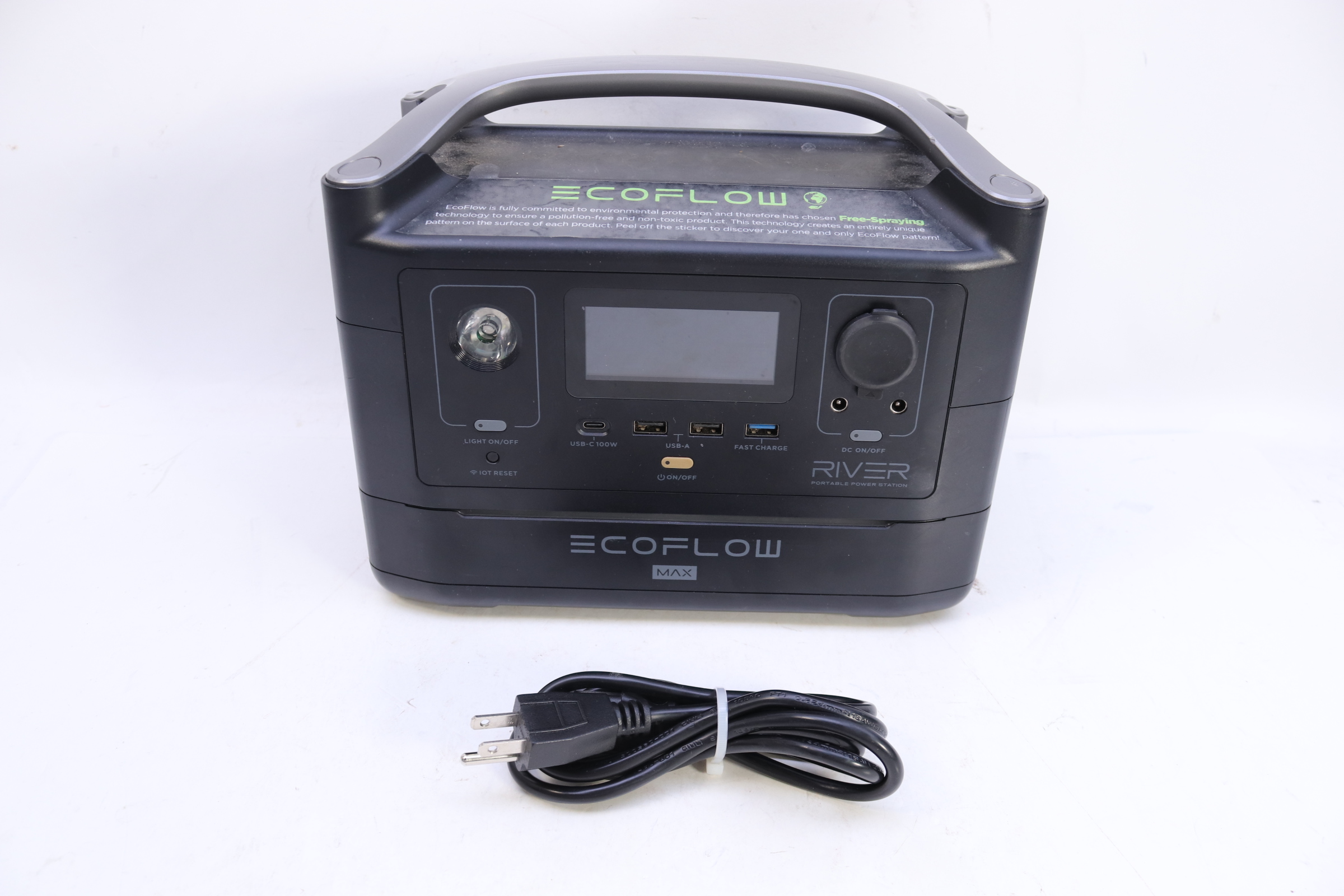 EcoFlow River EF4-MAX Portable 600W Solar Power Station/Generator