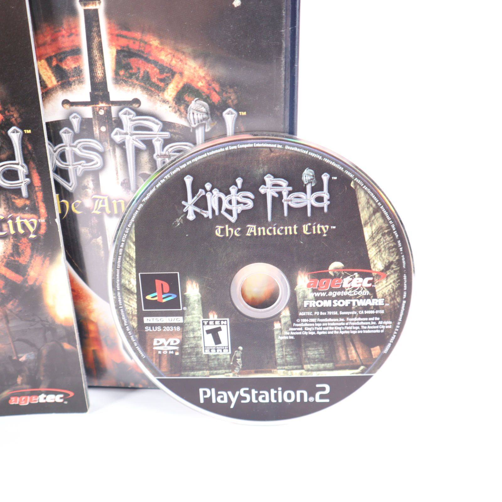 King's Field Ancient City Video Game for the Sony PlayStation 2