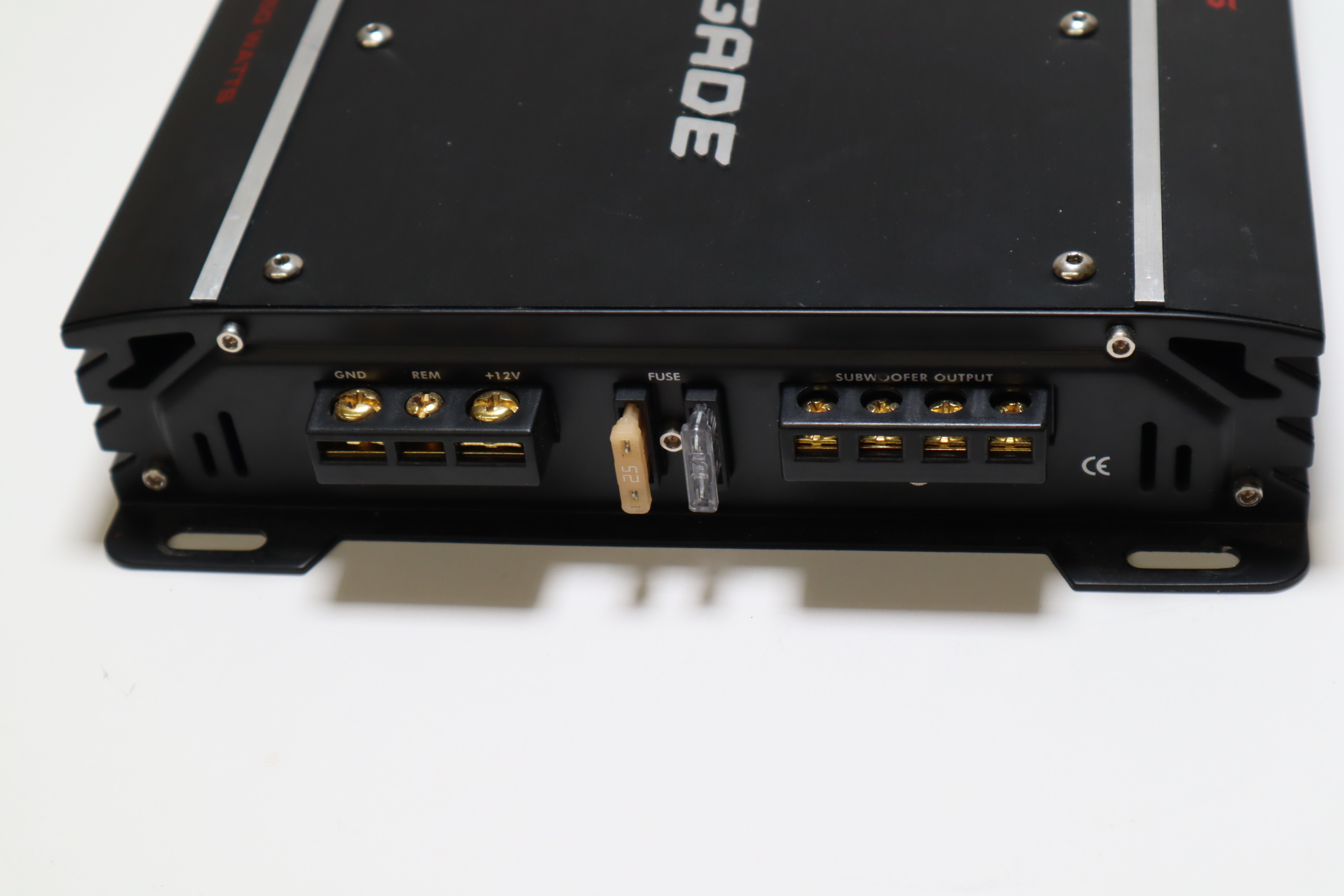 Renegade REN1000S Single Channel Mono Car Amplifier 425 RMS Watts