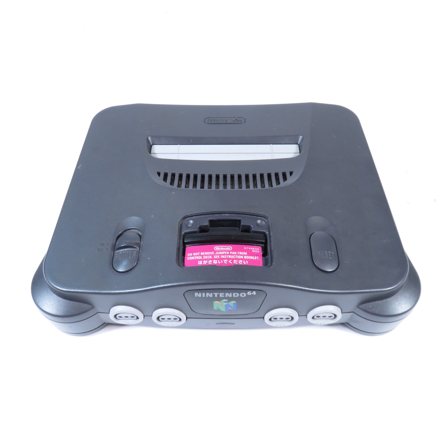 Nintendo 64 N64 NUS-001 64-bit CPU Home Video Game Console