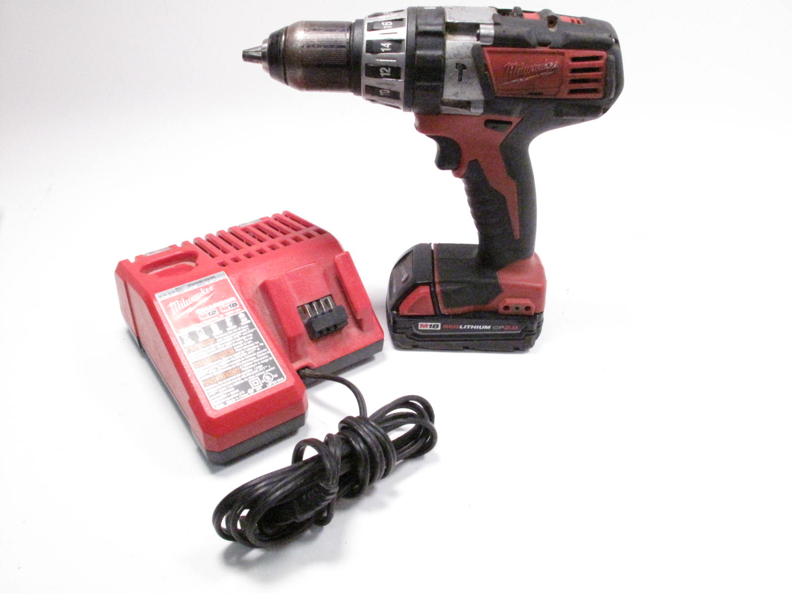 Milwaukee 2602-20 1/2" Cordless Hammer Drill/Driver Kit 18V