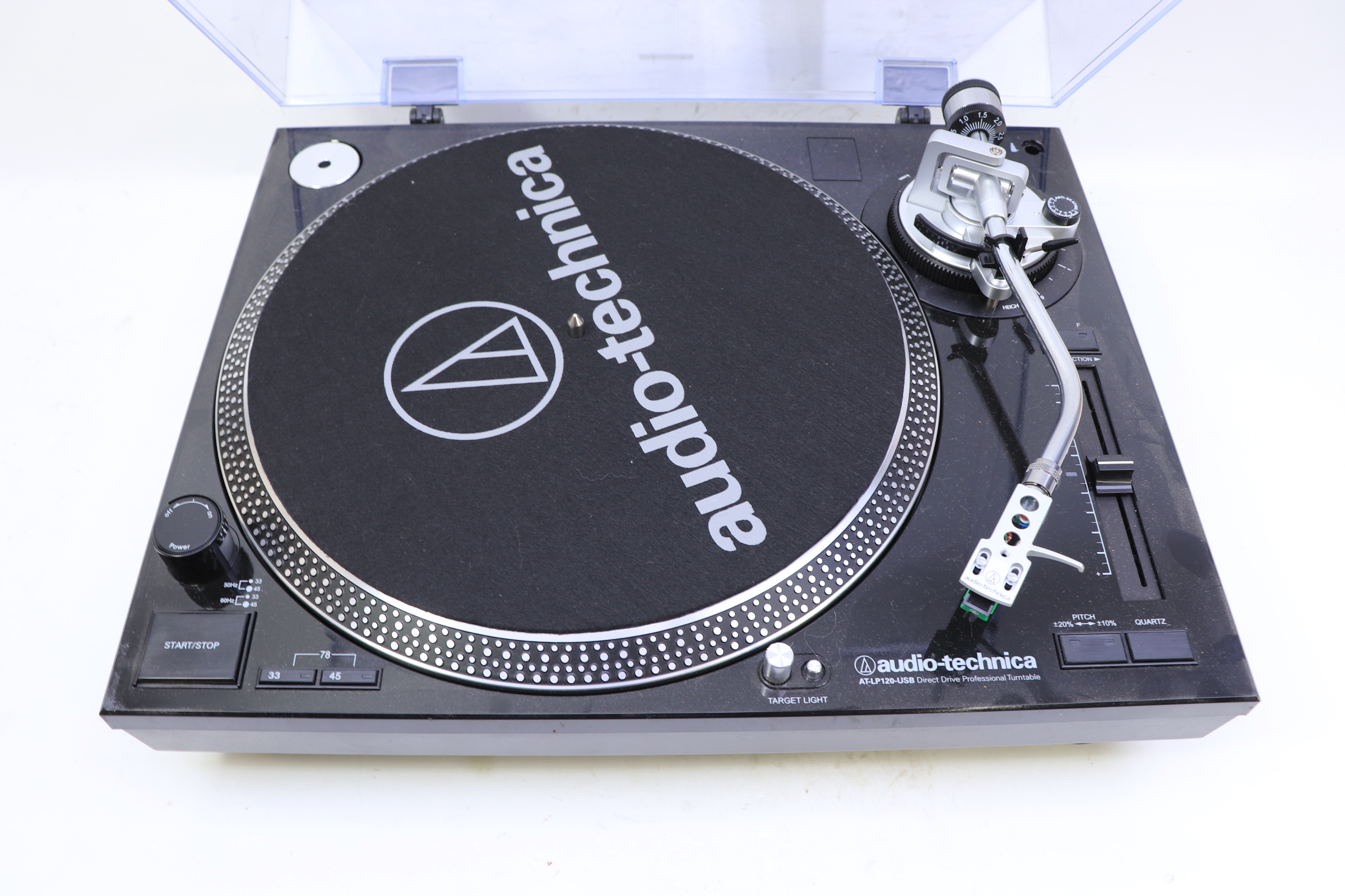 Audio-Technica AT-LP120-USB Direct-Drive USB/Analog Professional Turntable