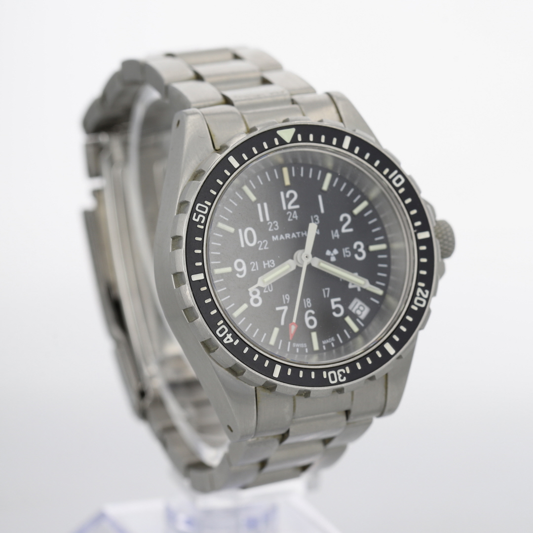 Marathon MSAR Diver's 36mm Black Dial Quartz Stainless Steel Men's ...