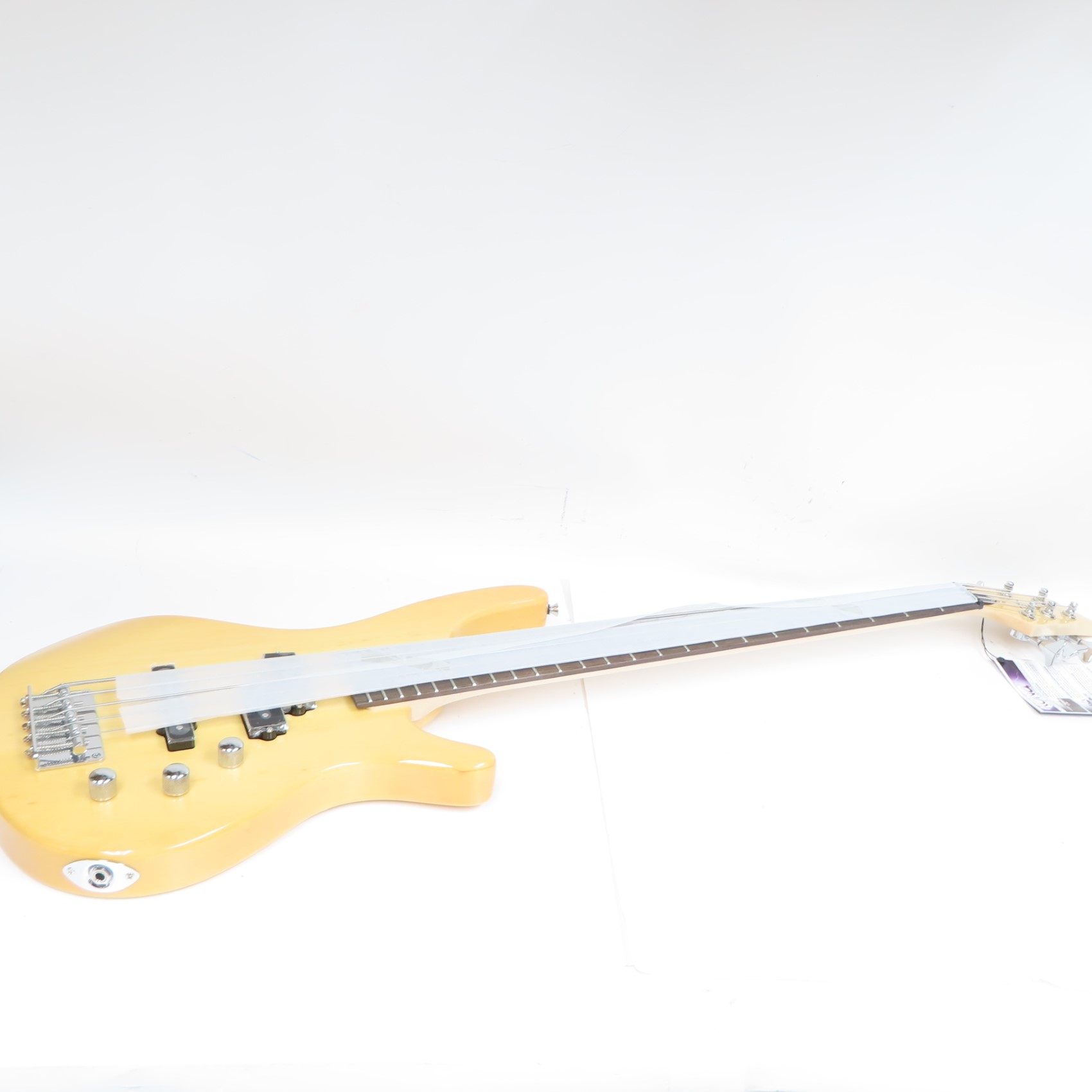 Kona Guitars KE5BN Solid Body 5-String Electric Bass Guitar - Natural